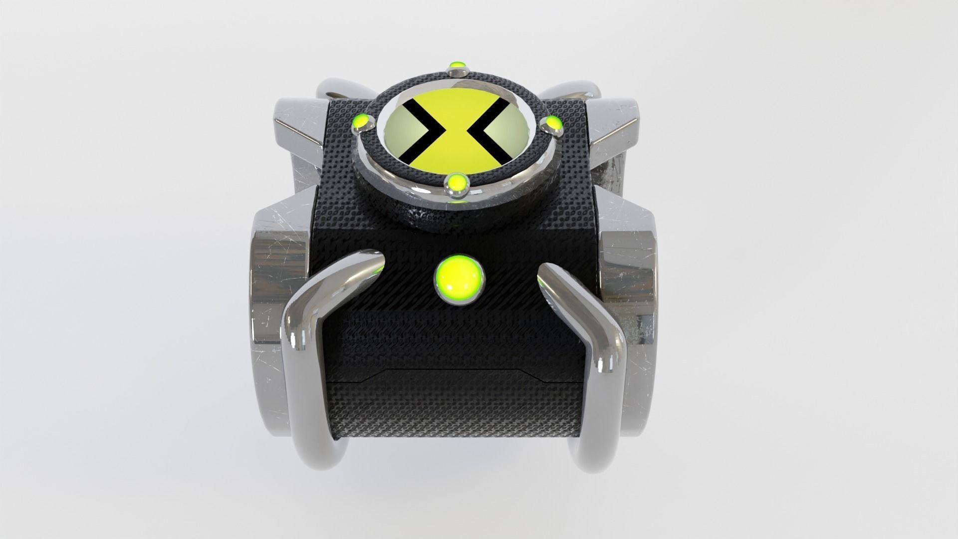 Ben 10 Omnitrix Watch Animated 3D model animated | CGTrader