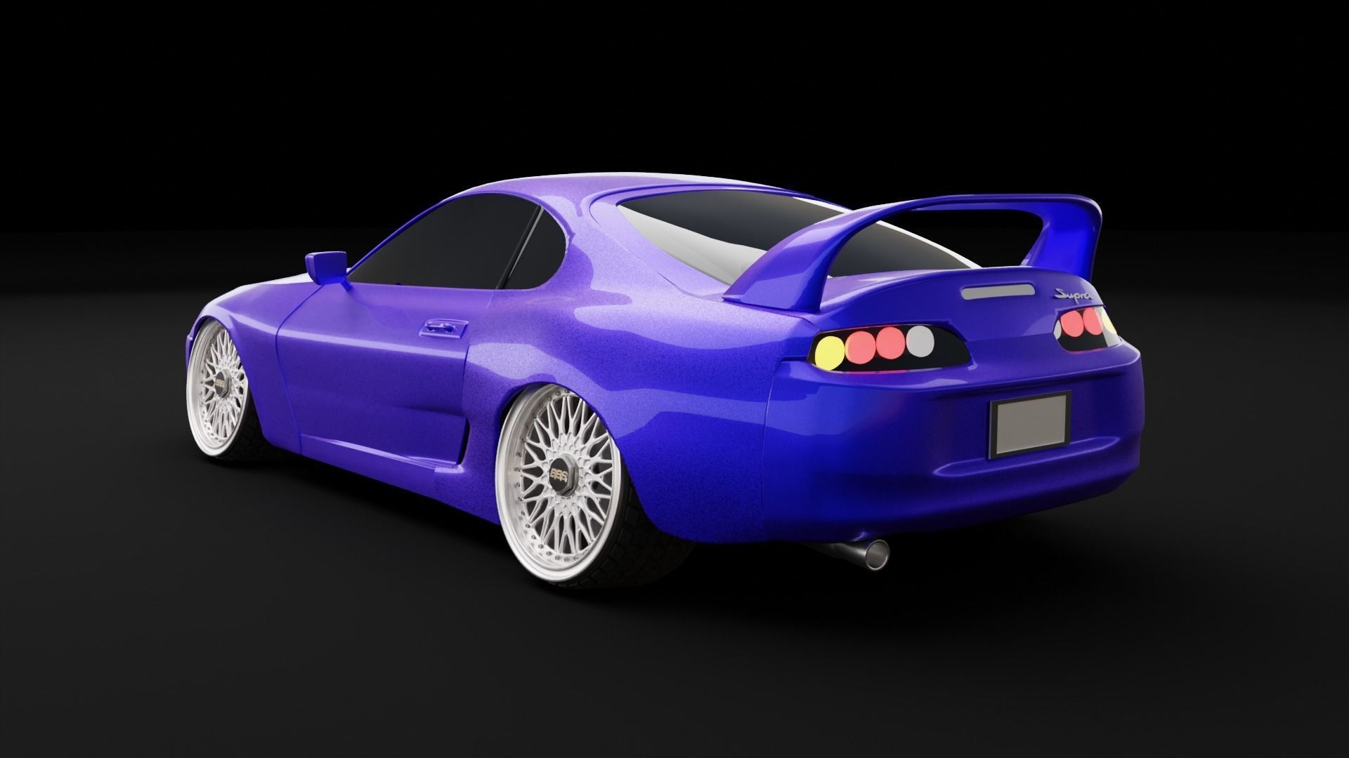Toyota Supra mk4 free 3D model | CGTrader