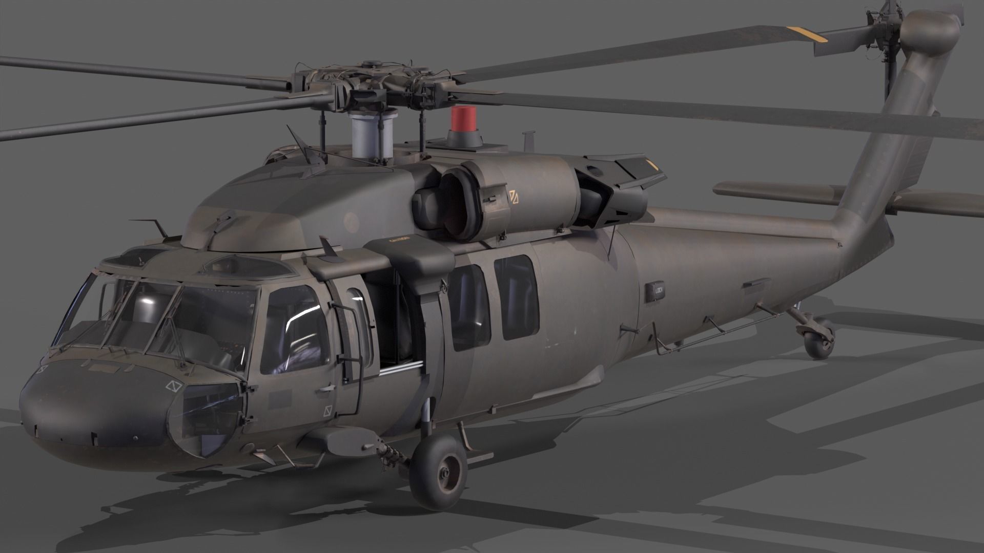 Sikorsky UH-60 Black Hawk 3D model | CGTrader