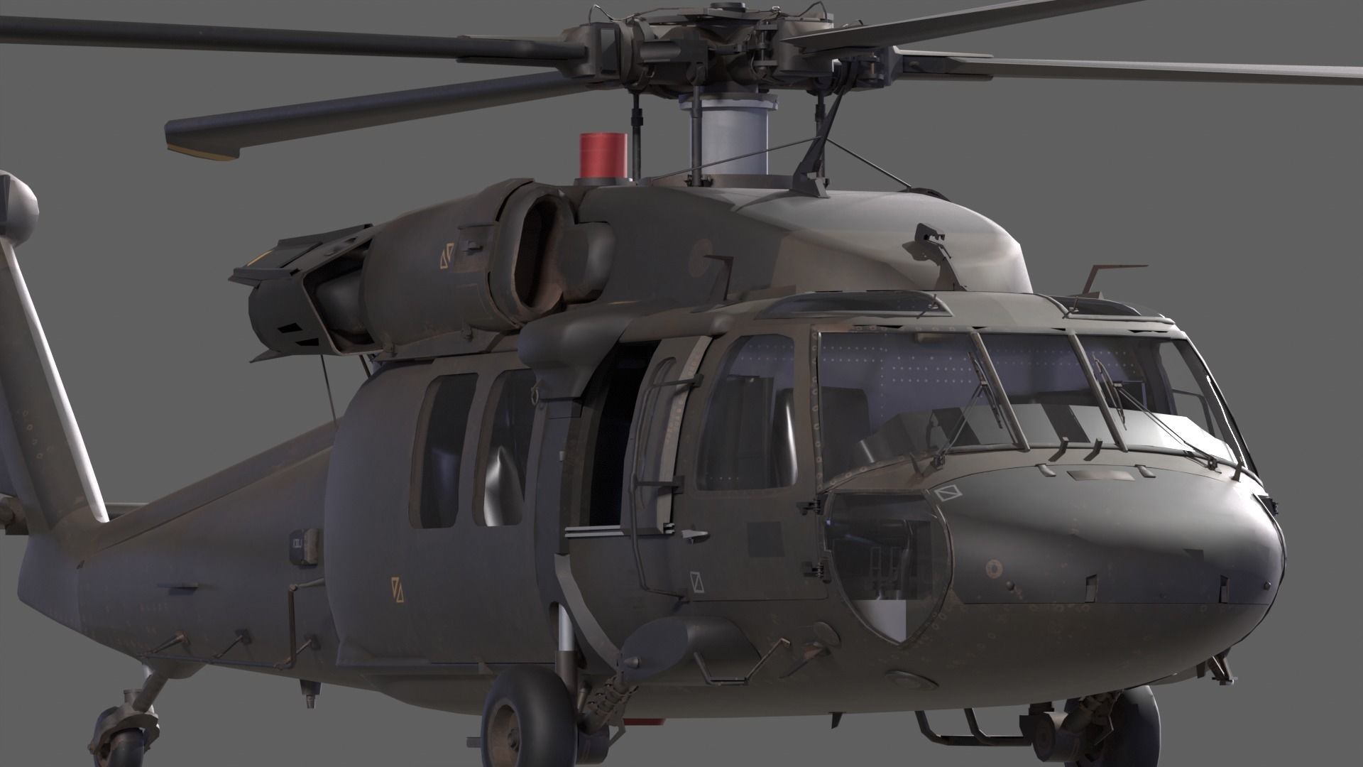 Sikorsky UH-60 Black Hawk 3D model | CGTrader