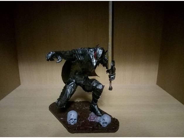 guts berserk 3D model 3D printable | CGTrader