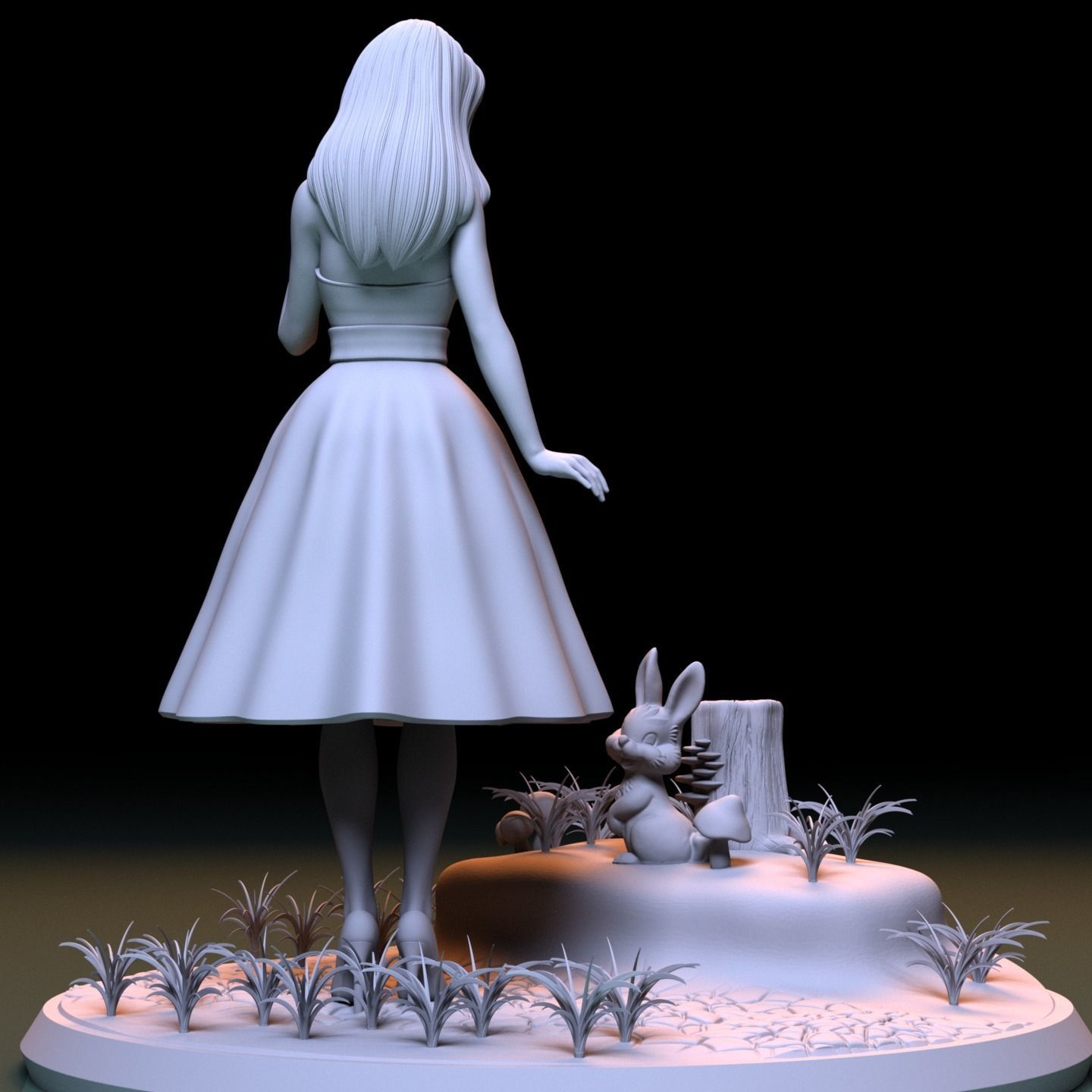 JESSICA RABBIT - INNOCENT GIRL VERSION 3D model 3D printable | CGTrader