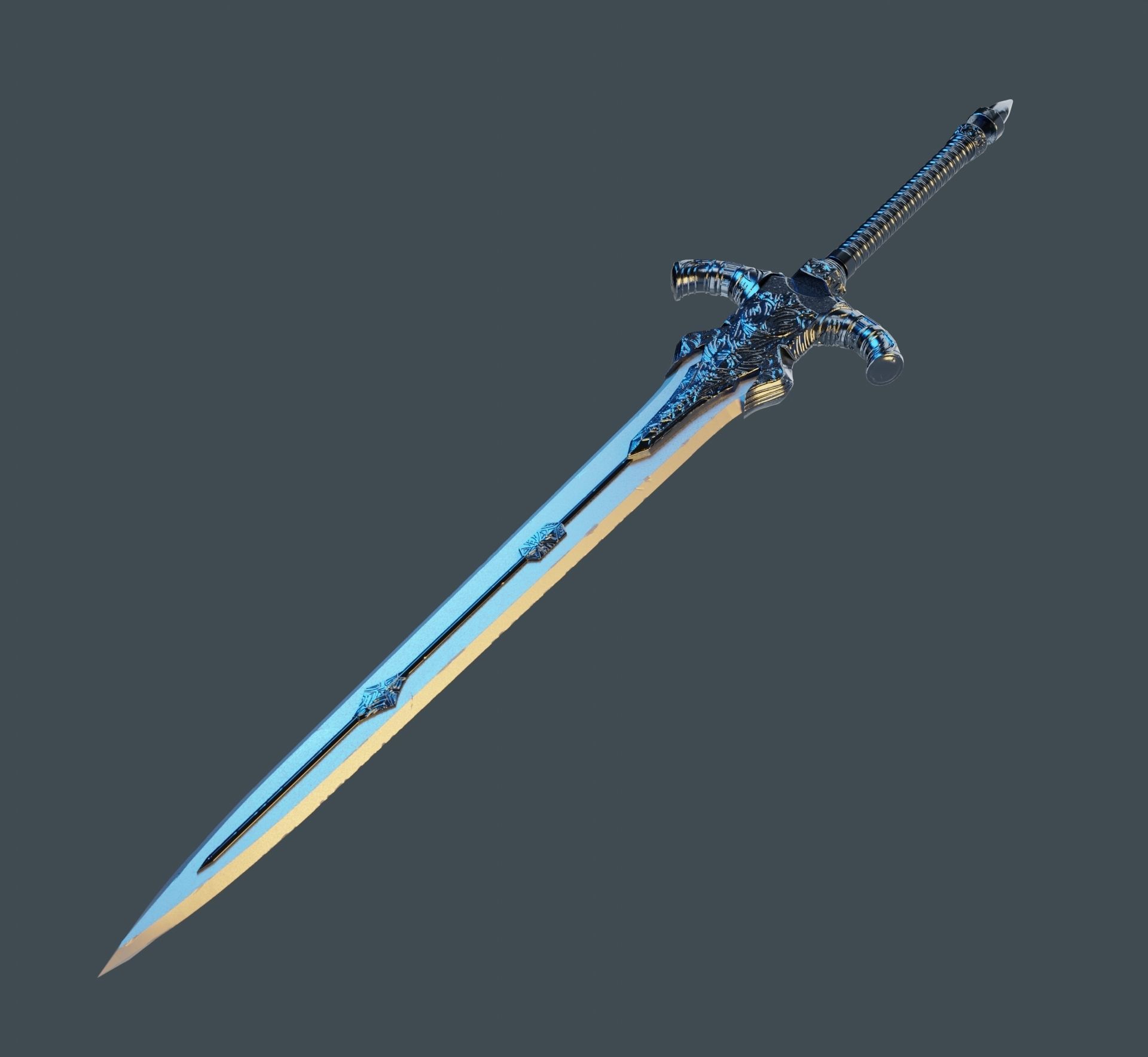 Abyss Greatsword of Artorias from Dark Souls 3D model 3D printable ...