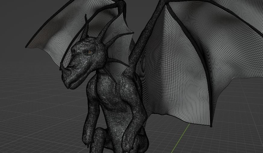Dragon for 3D print 3D model 3D printable | CGTrader