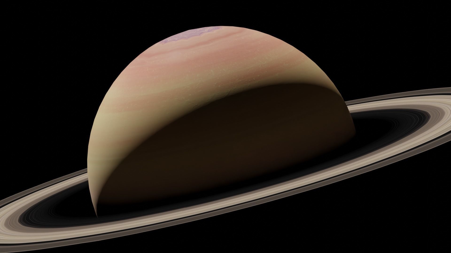 3D model Photorealistic Saturn 8k Textures 3d Model - Ringed Wonder VR ...