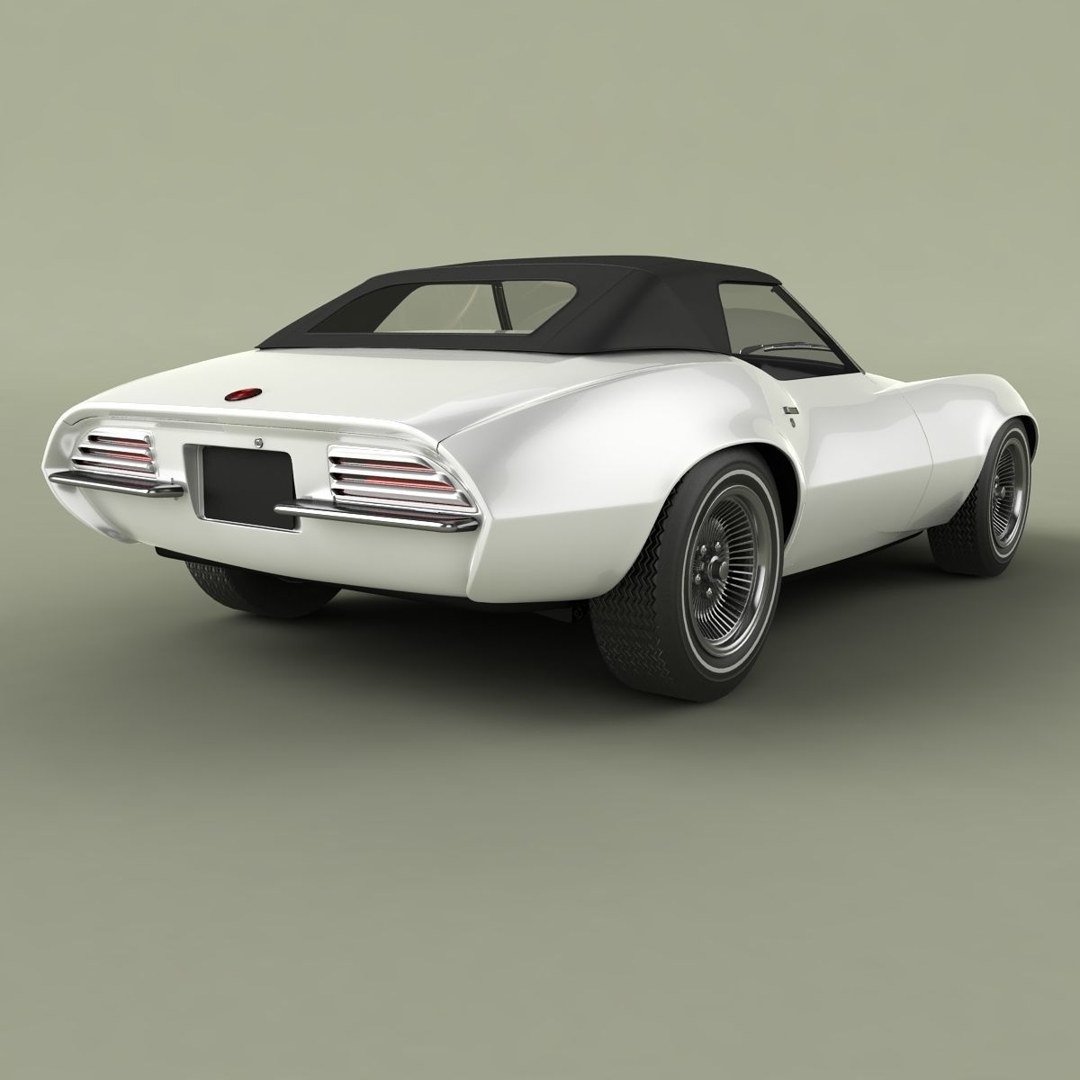 Banshee XP-833 Cabrio 3D model | CGTrader