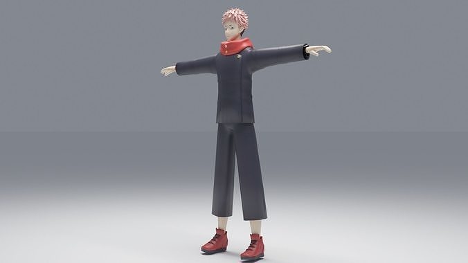 Itadori Yuji - Jujutsu Kaisen 3D model | CGTrader