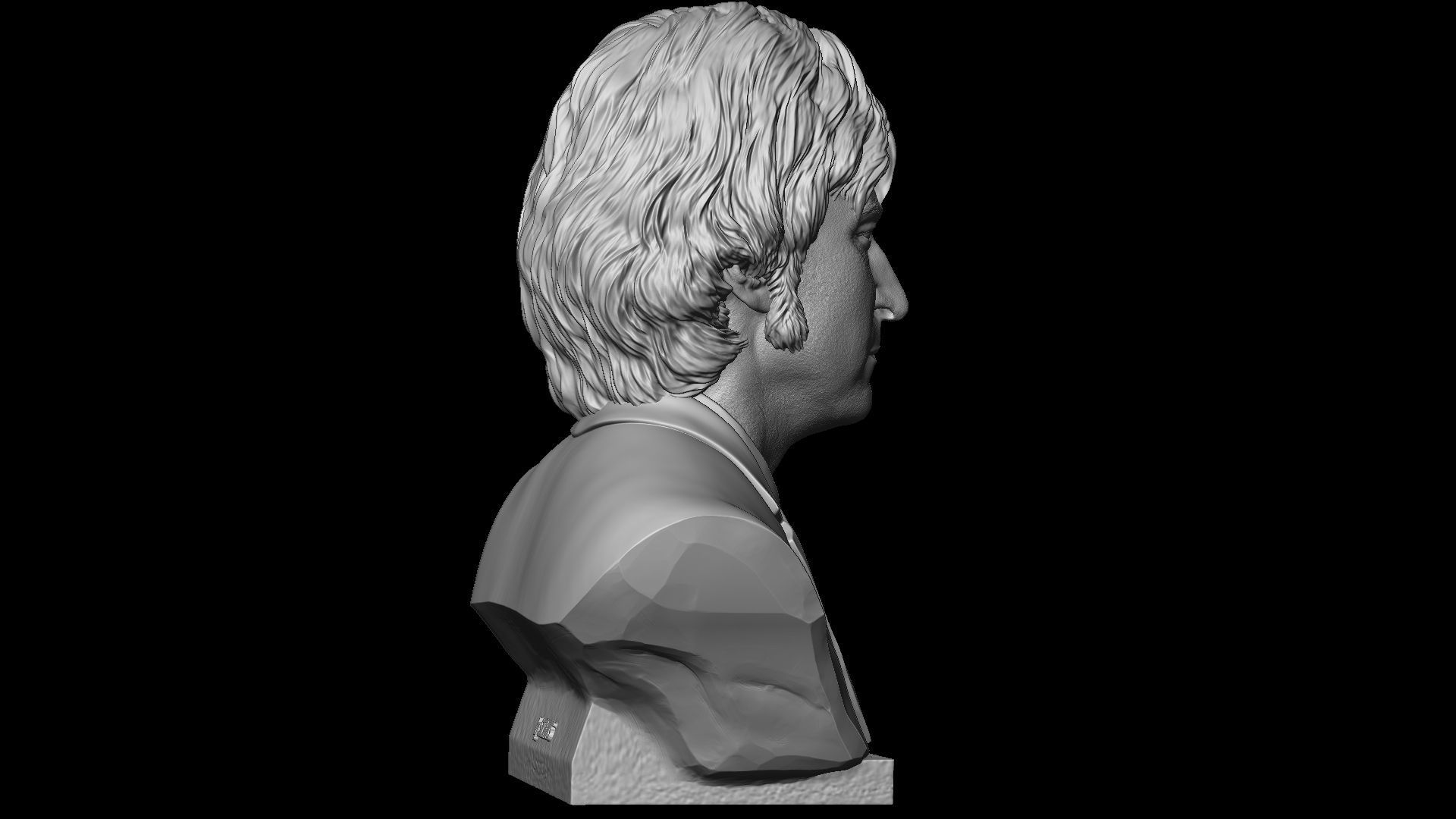 John Lennon 3D model 3D printable | CGTrader