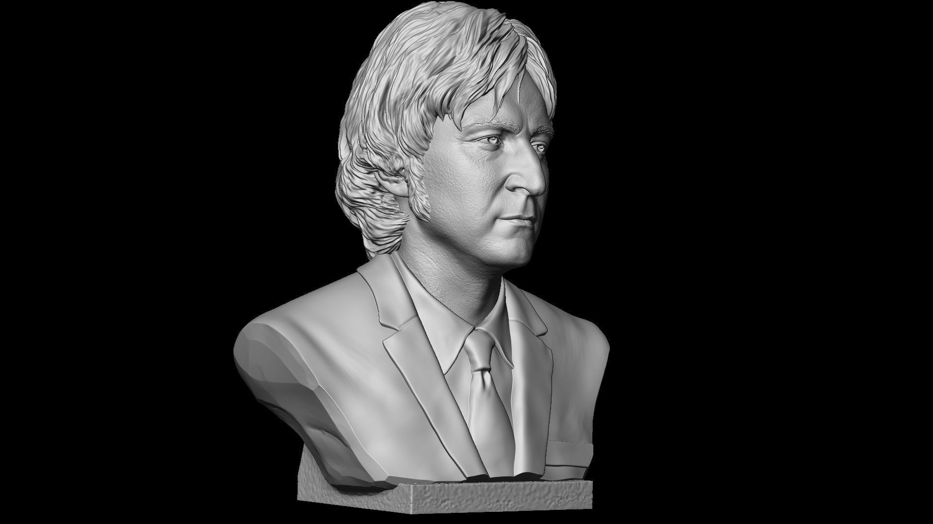 John Lennon 3D model 3D printable | CGTrader