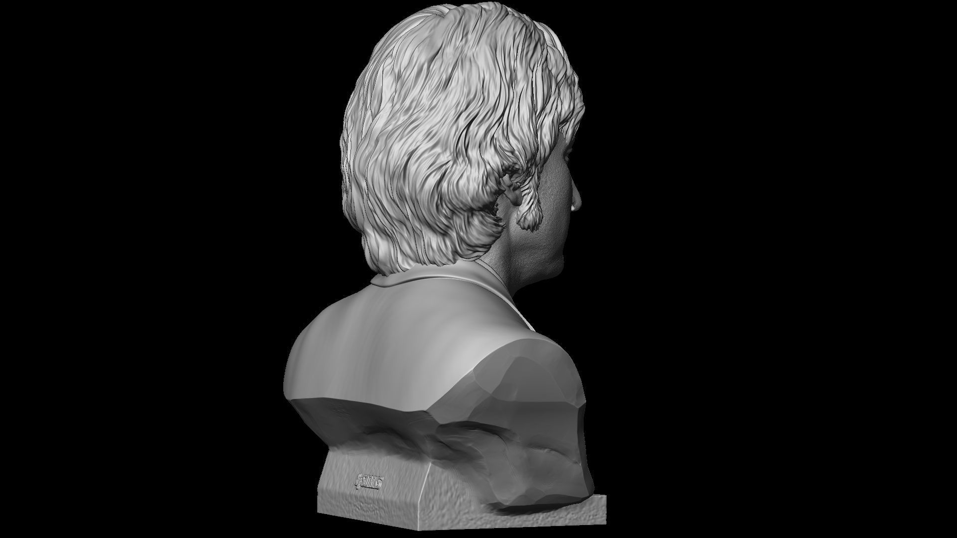 John Lennon 3D model 3D printable | CGTrader