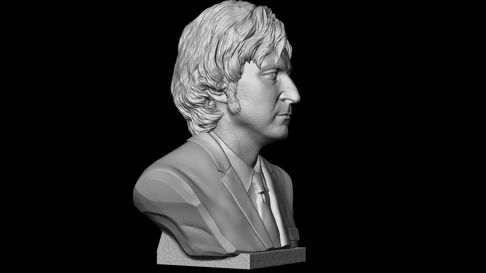 John Lennon 3D model 3D printable | CGTrader