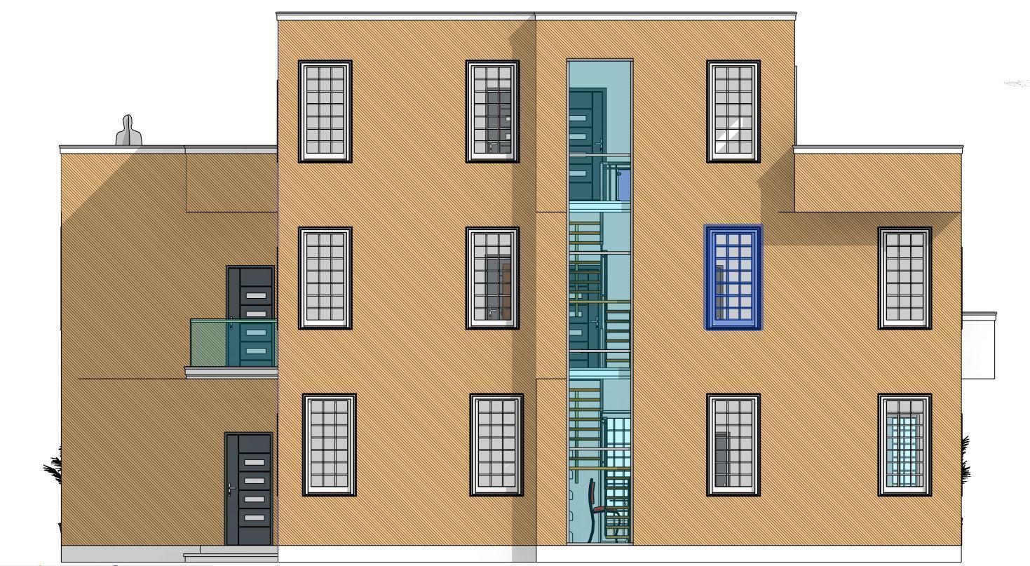 3D model Residential Villa Revit Project VR / AR / low-poly | CGTrader