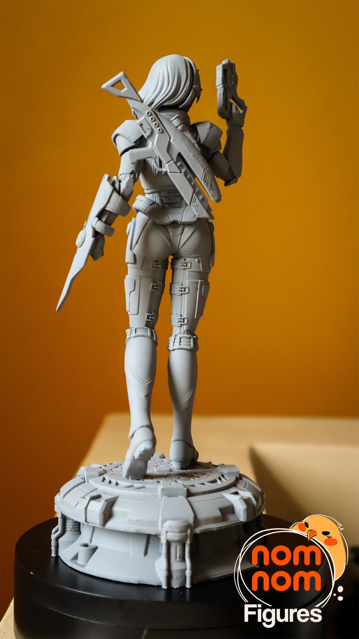 Female Shepard - Mass Effect 3D model 3D printable | CGTrader