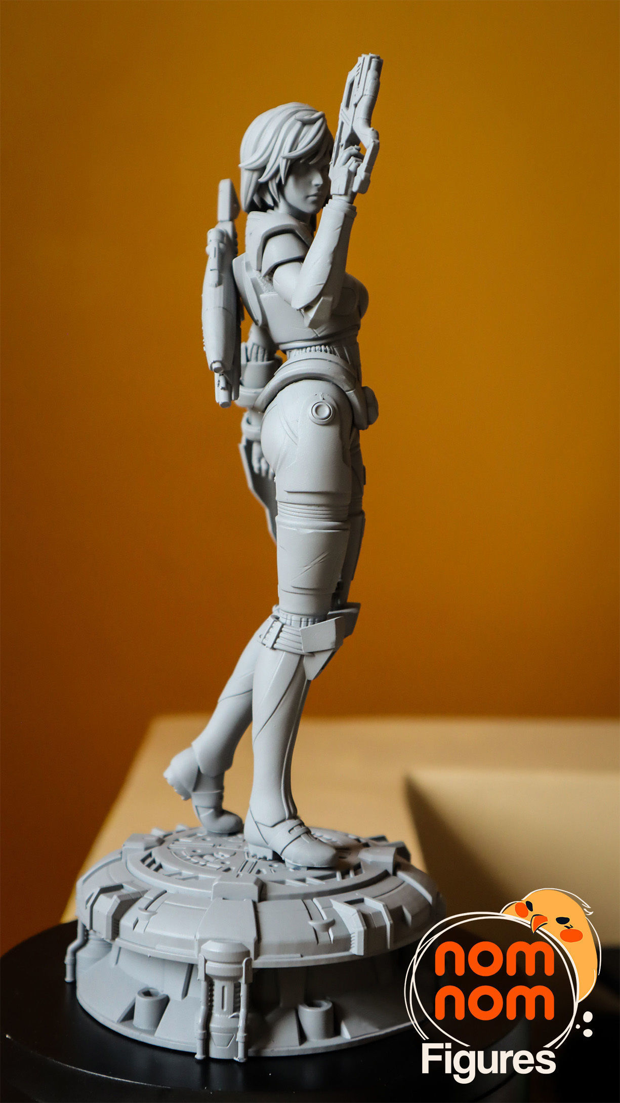 Female Shepard - Mass Effect 3D model 3D printable | CGTrader