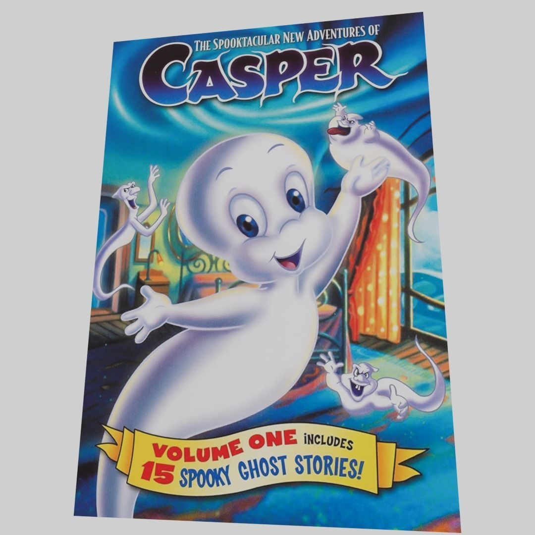 3D model Casper poster VR / AR / low-poly | CGTrader