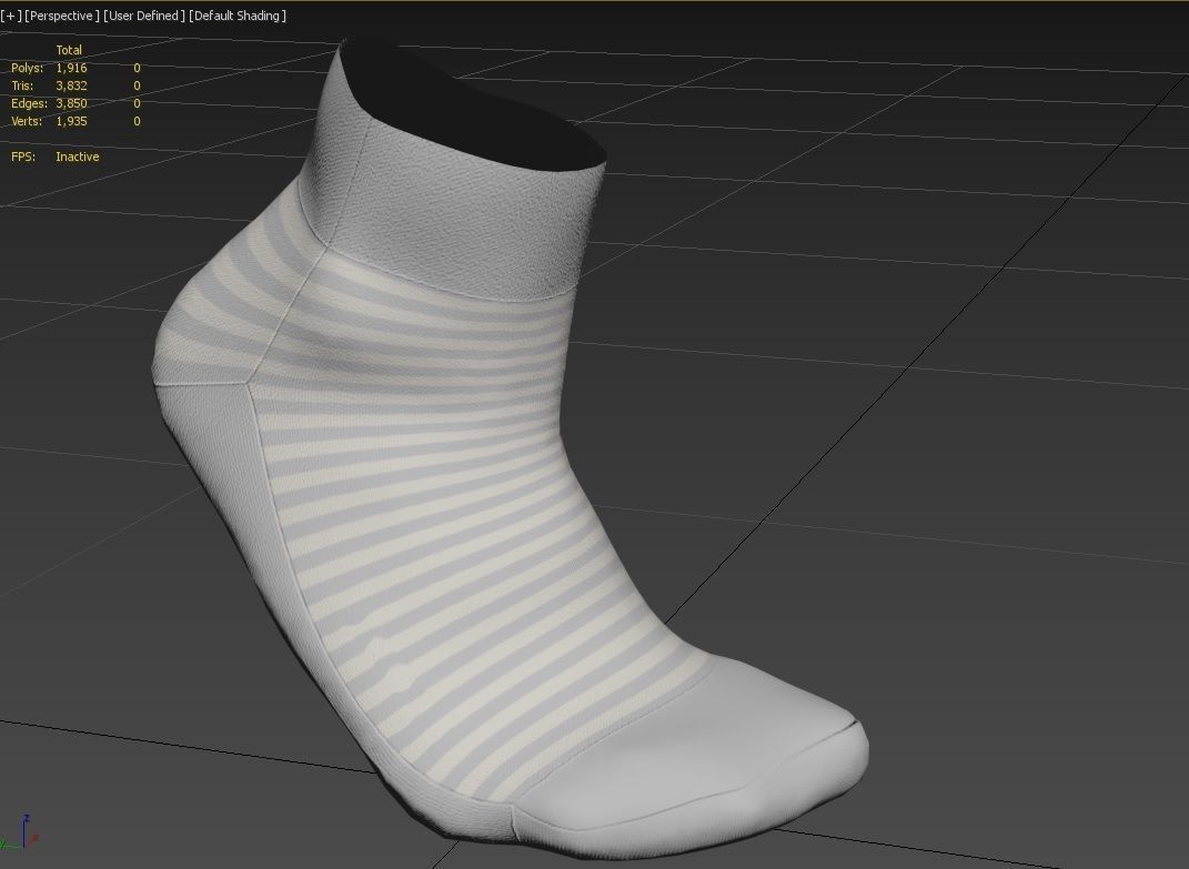 3D model Socks M04 VR / AR / low-poly | CGTrader