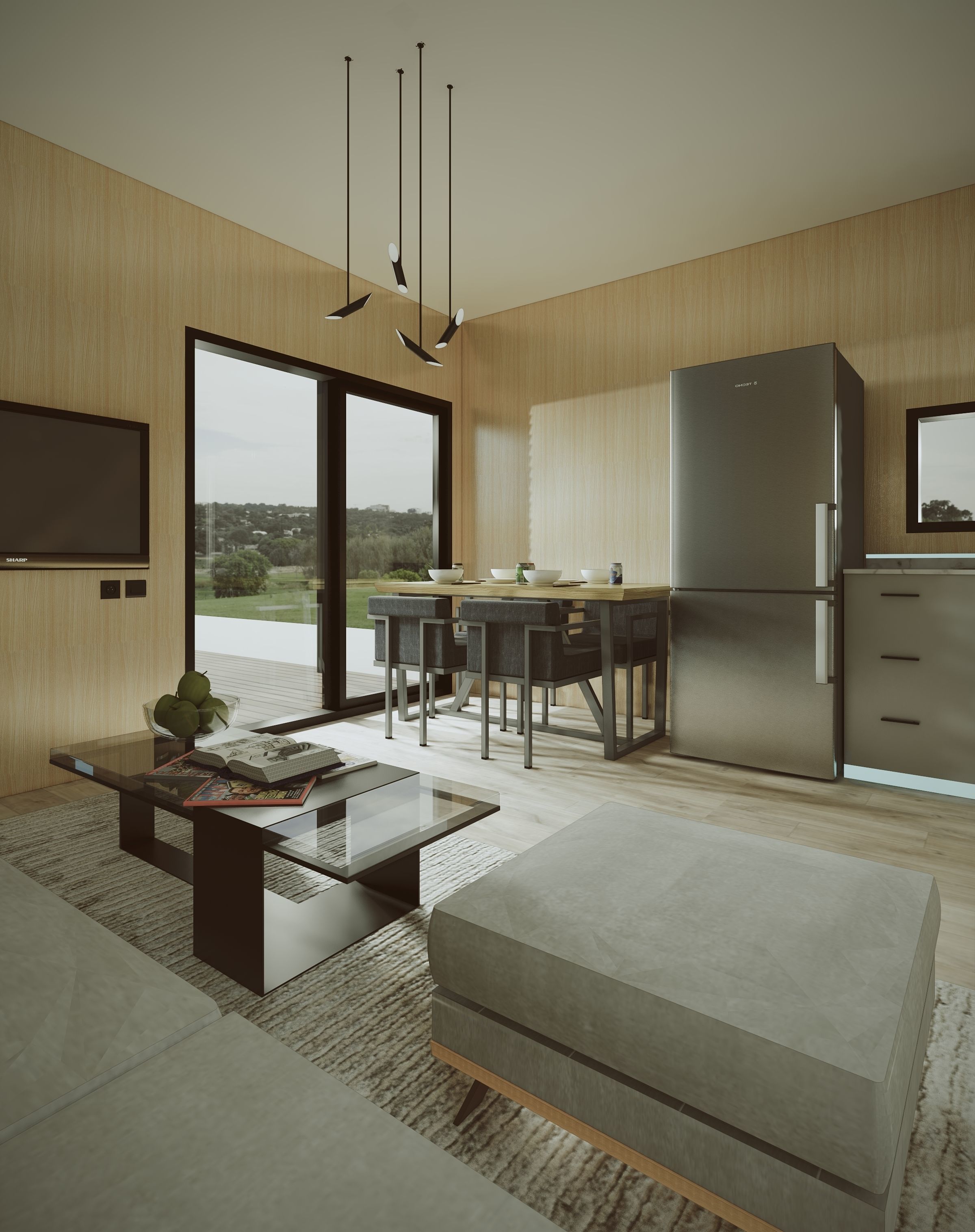 sketchup enscape model render scenes 3D model | CGTrader