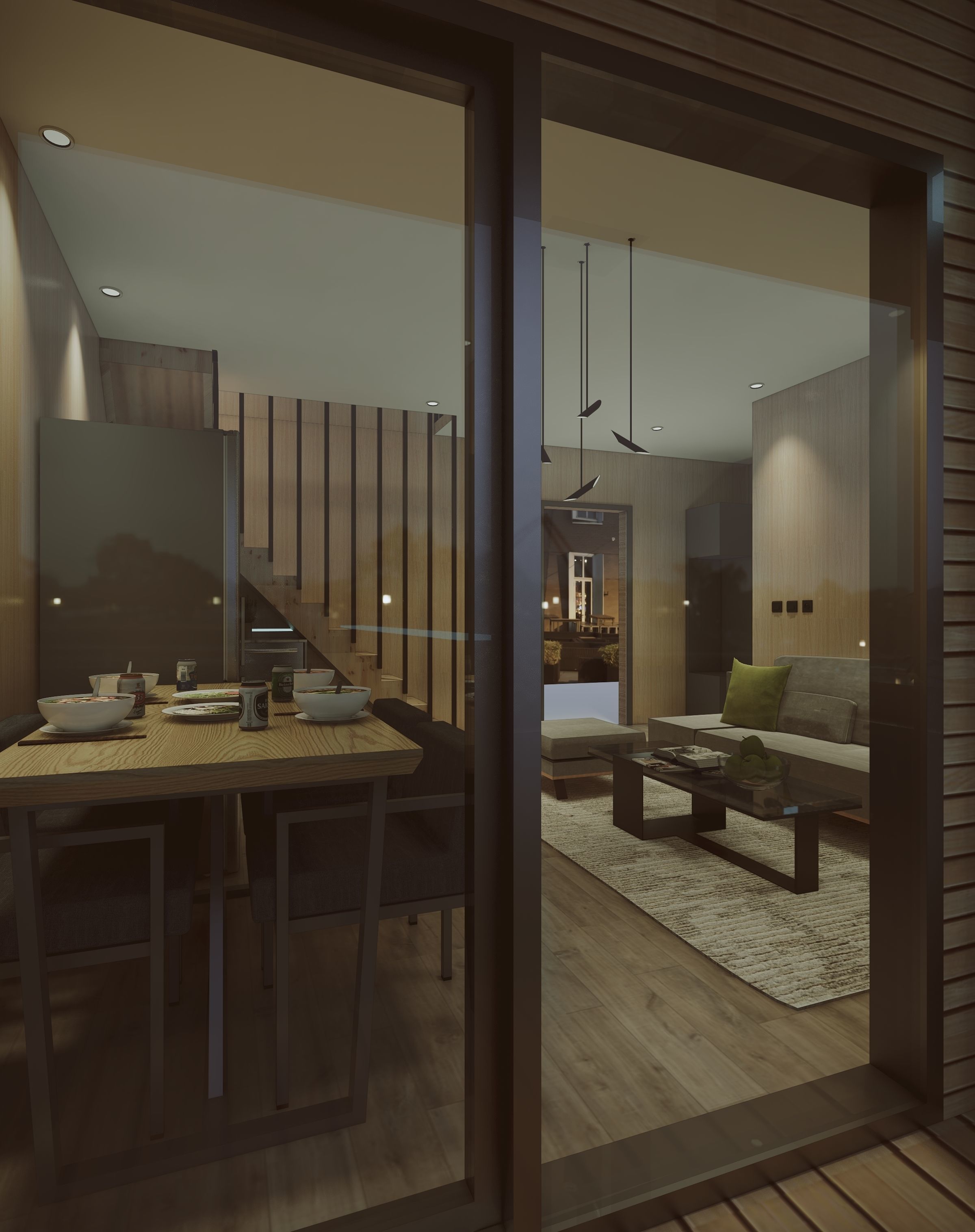 sketchup enscape model render scenes 3D model | CGTrader