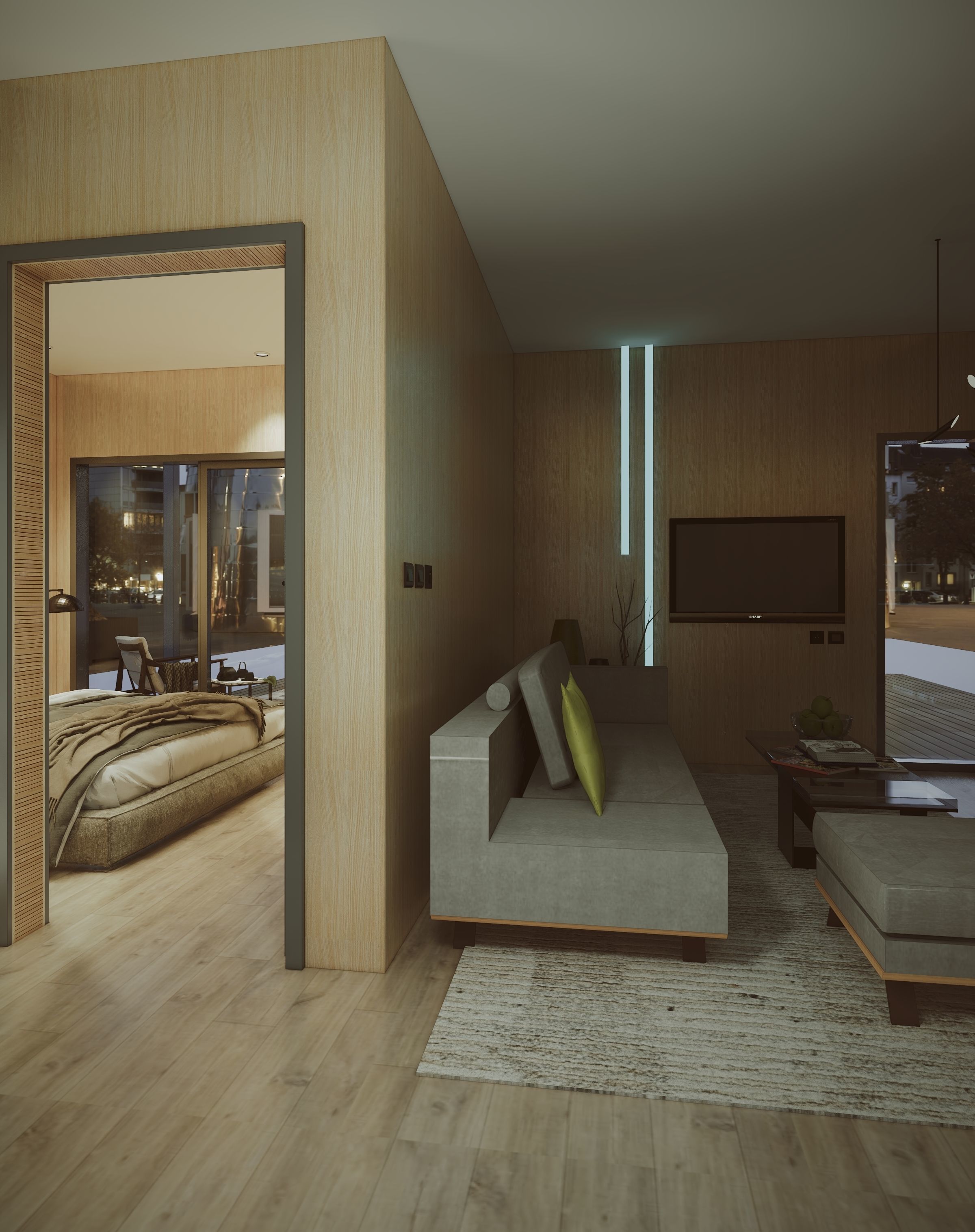 sketchup enscape model render scenes 3D model | CGTrader