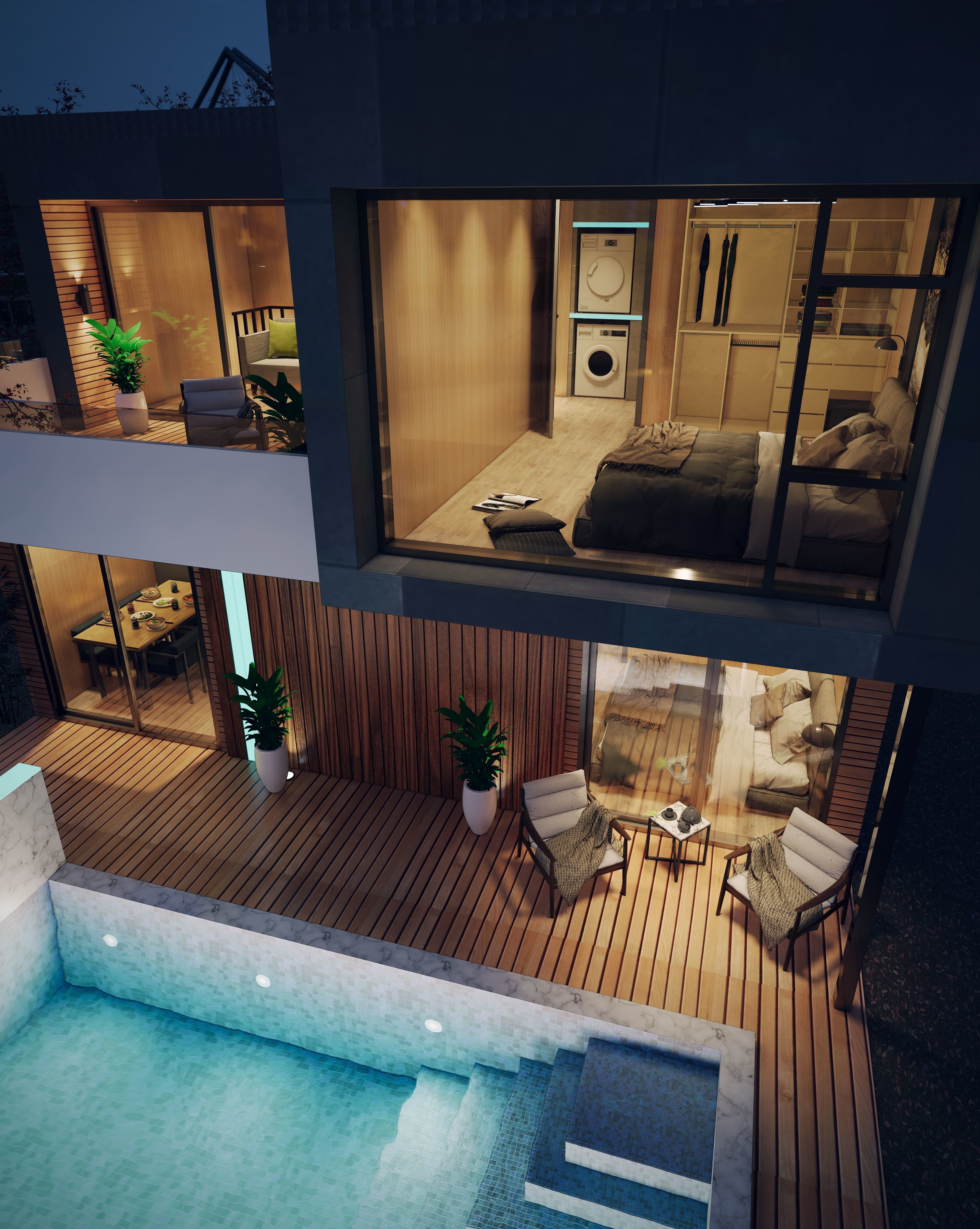 sketchup enscape model render scenes 3D model | CGTrader