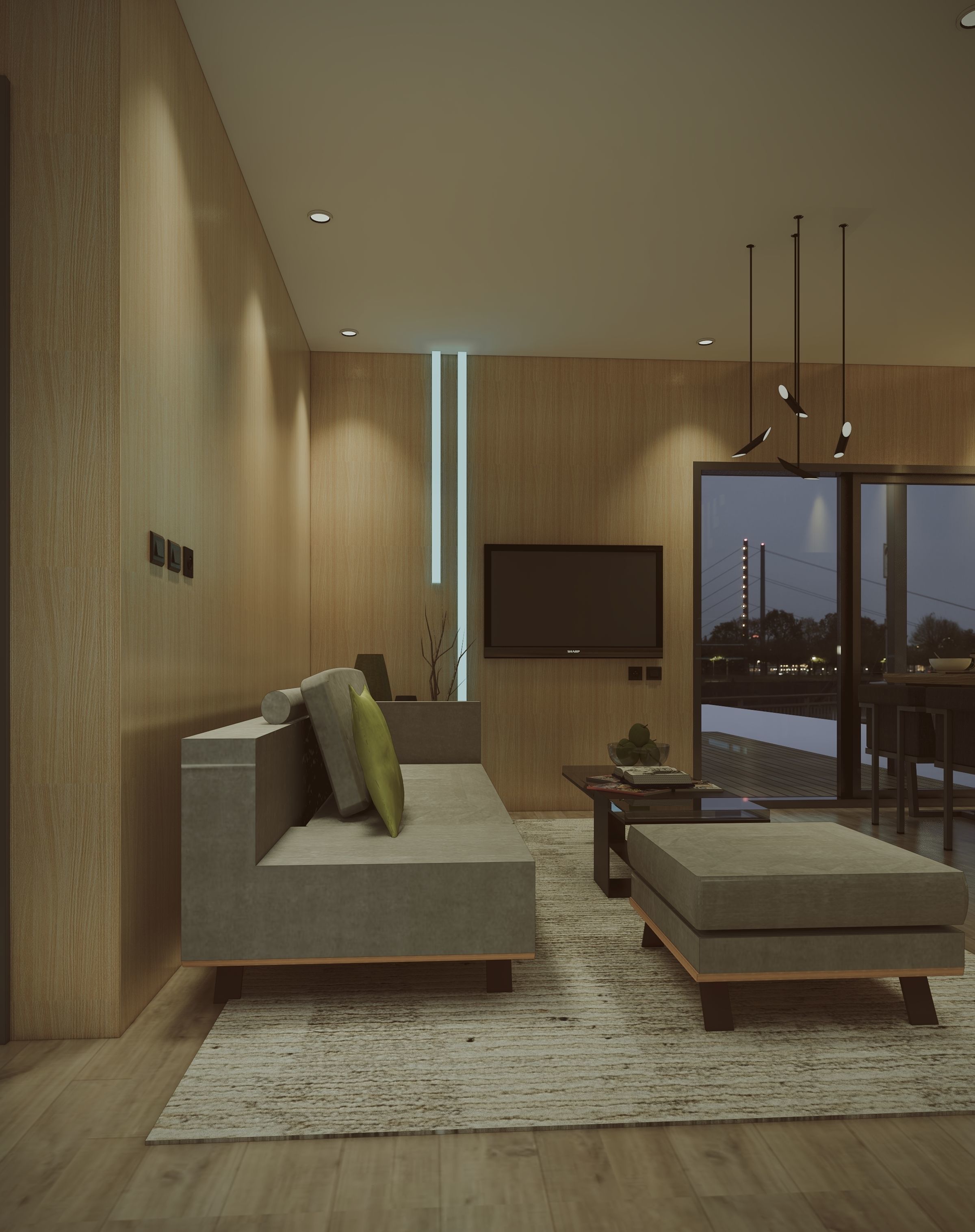 sketchup enscape model render scenes 3D model | CGTrader