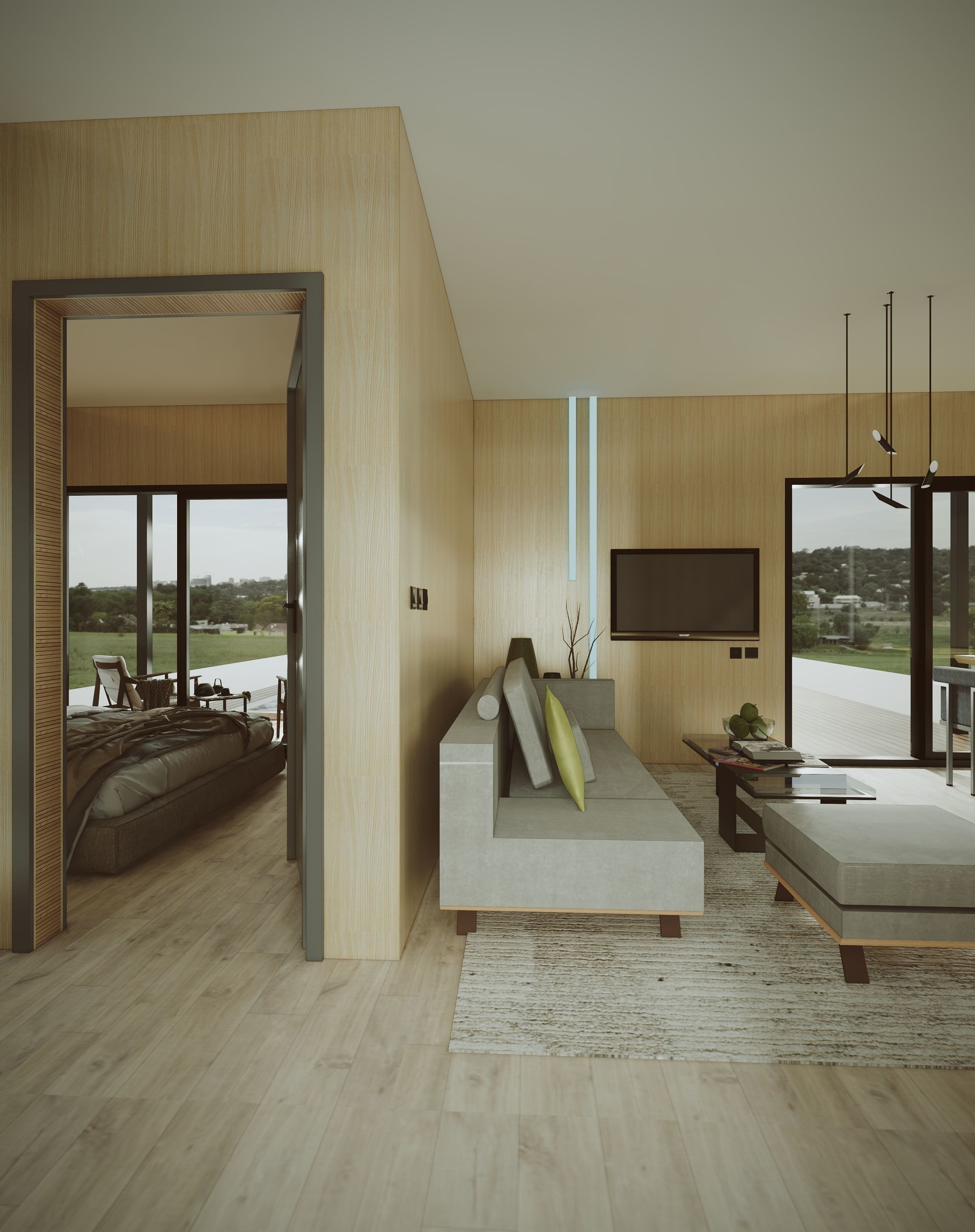 sketchup enscape model render scenes 3D model | CGTrader