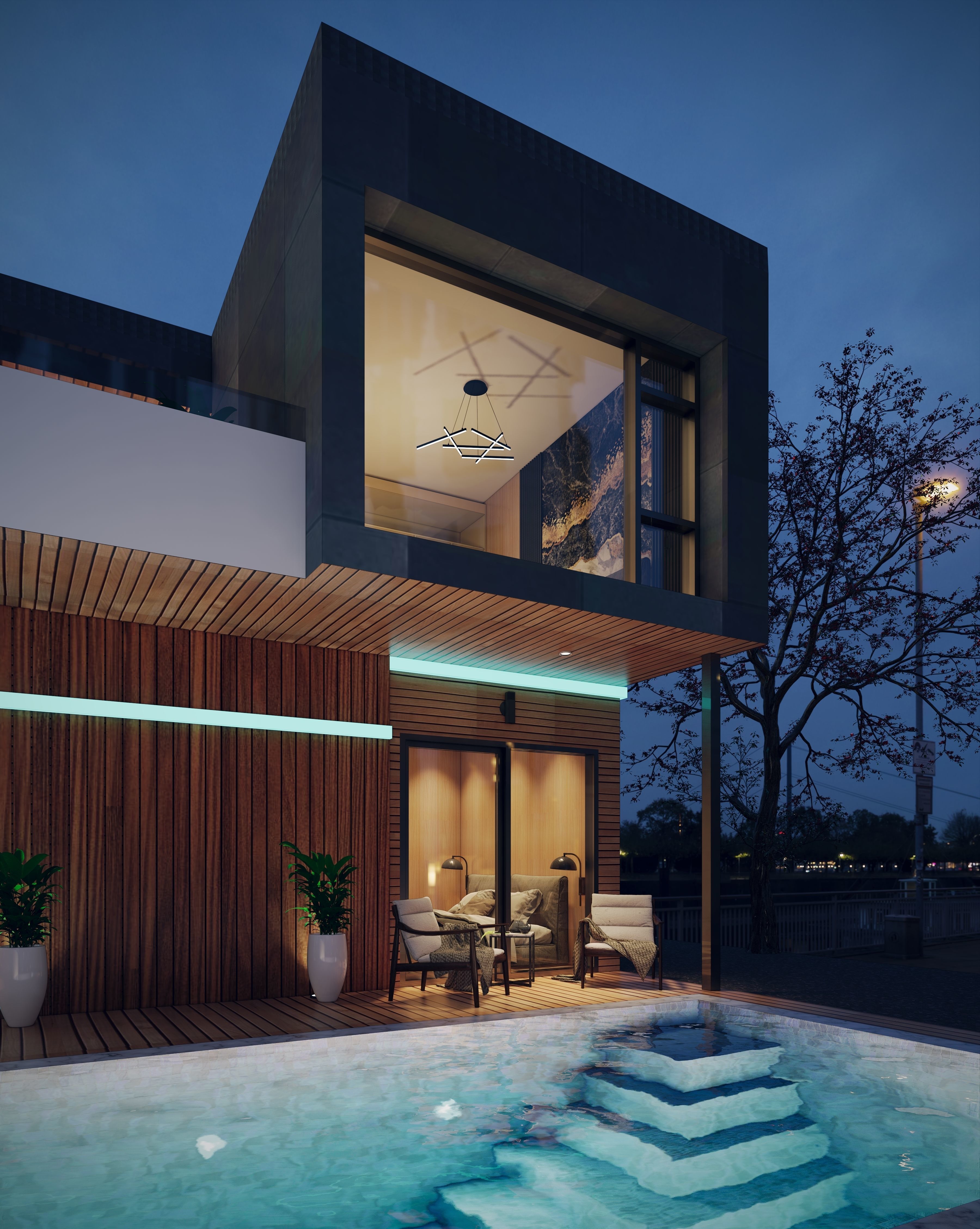 sketchup enscape model render scenes 3D model | CGTrader