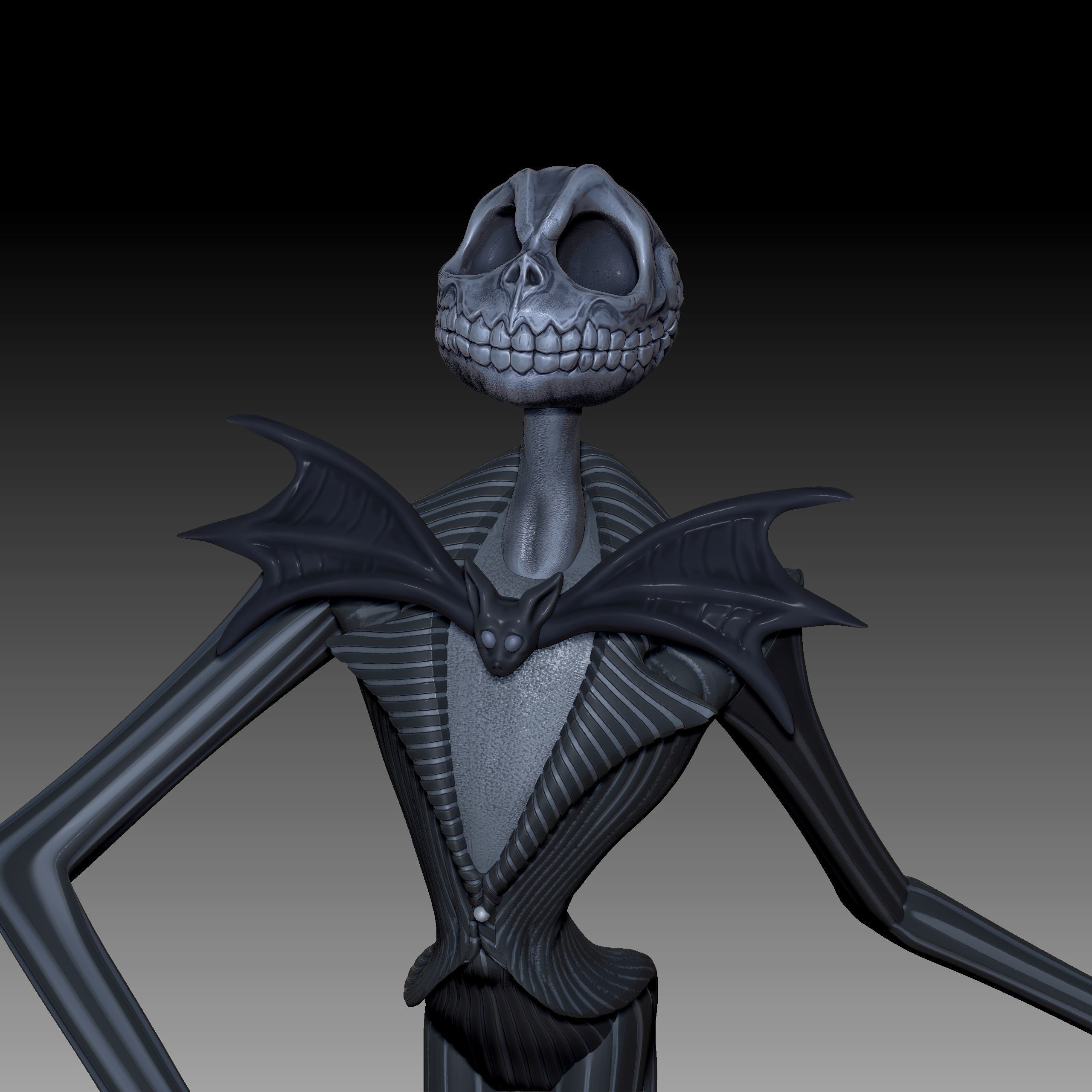 Jack Skellington for 3D printing 3D model 3D printable | CGTrader