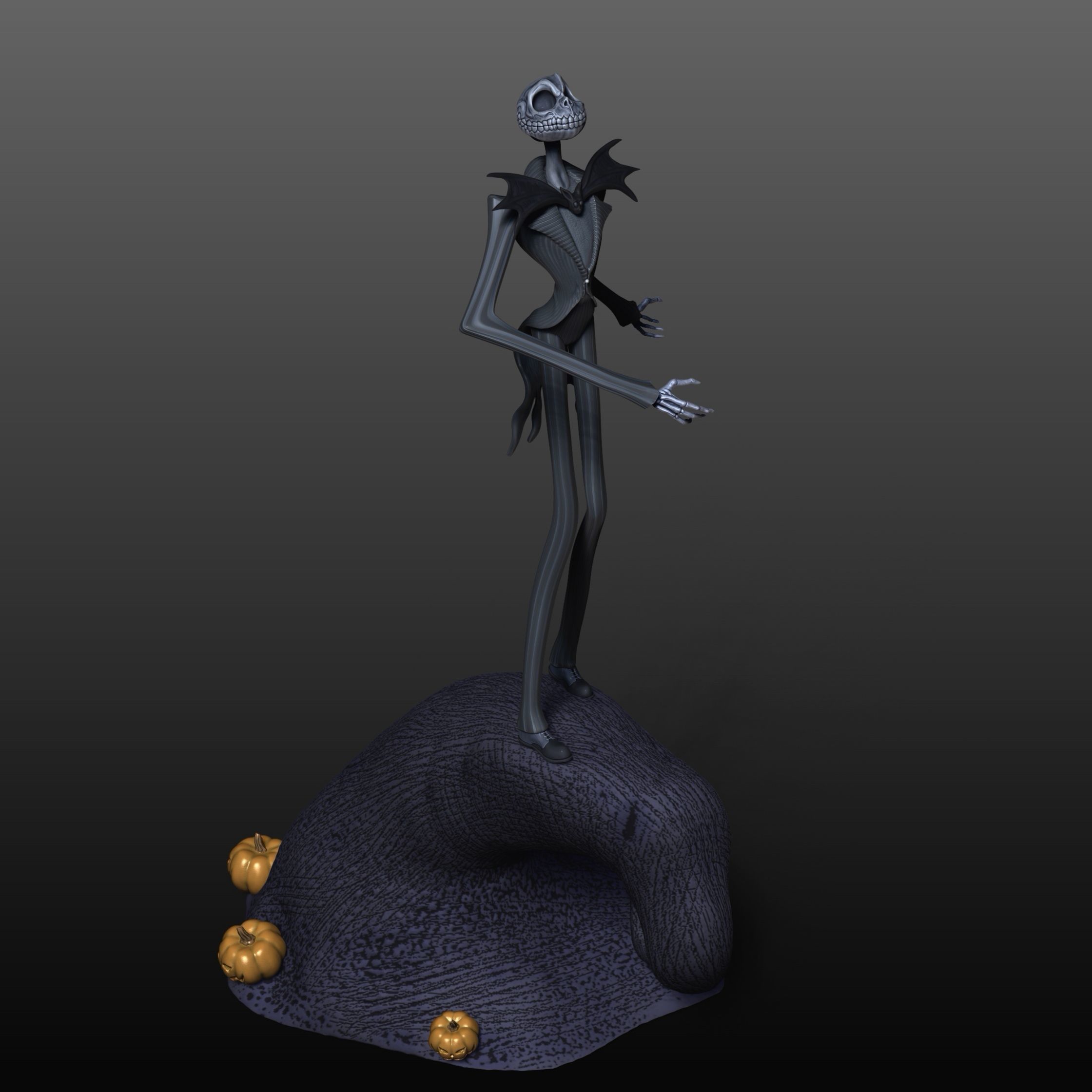 Jack Skellington for 3D printing 3D model 3D printable | CGTrader