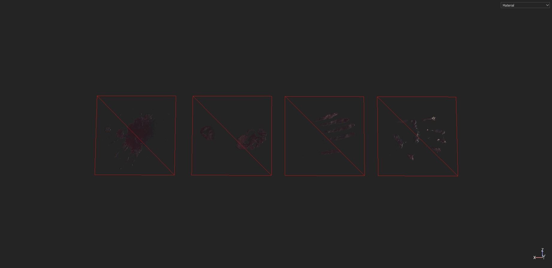 3D model Blood Decals Pack VR / AR / low-poly | CGTrader