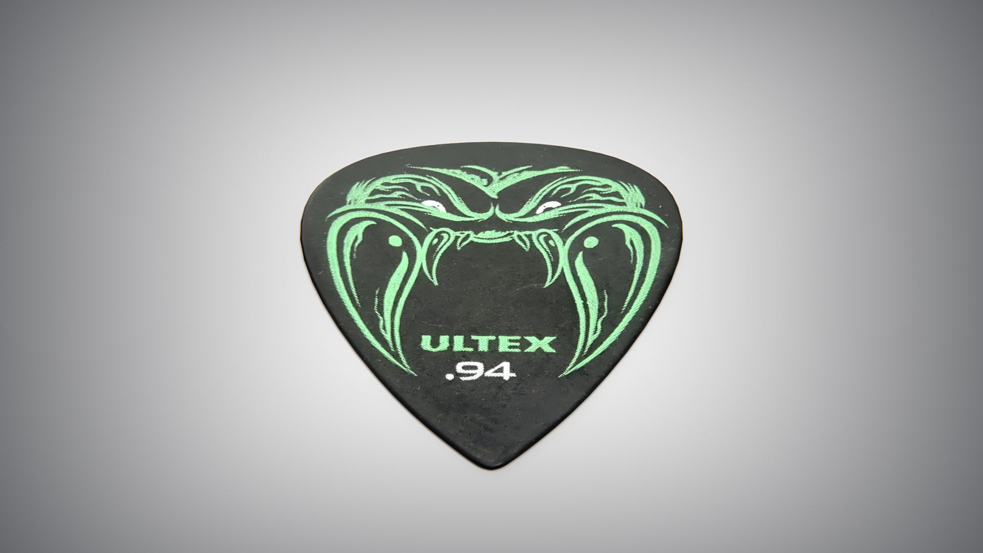 Dunlop Hetfields Black Fang Pick PBR free VR / AR / low-poly 3D model ...