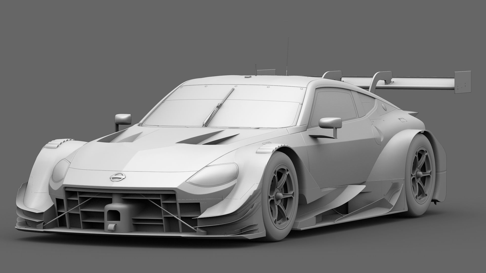 3D model Nissan Z400 GT500 Super GT 2022 2023 Nismo Exterior VR / AR ...