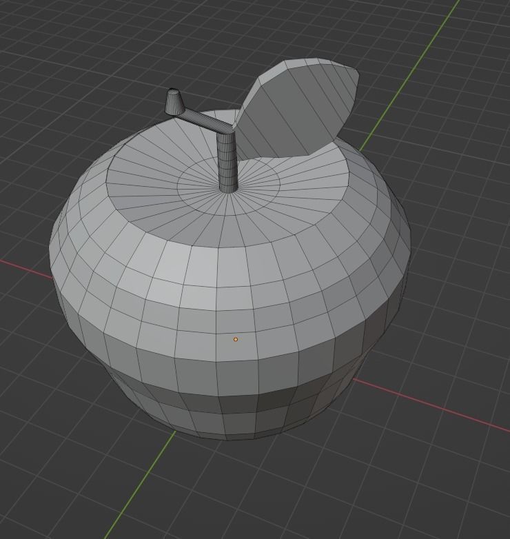 Apple Low Poly free VR / AR / low-poly 3D model | CGTrader