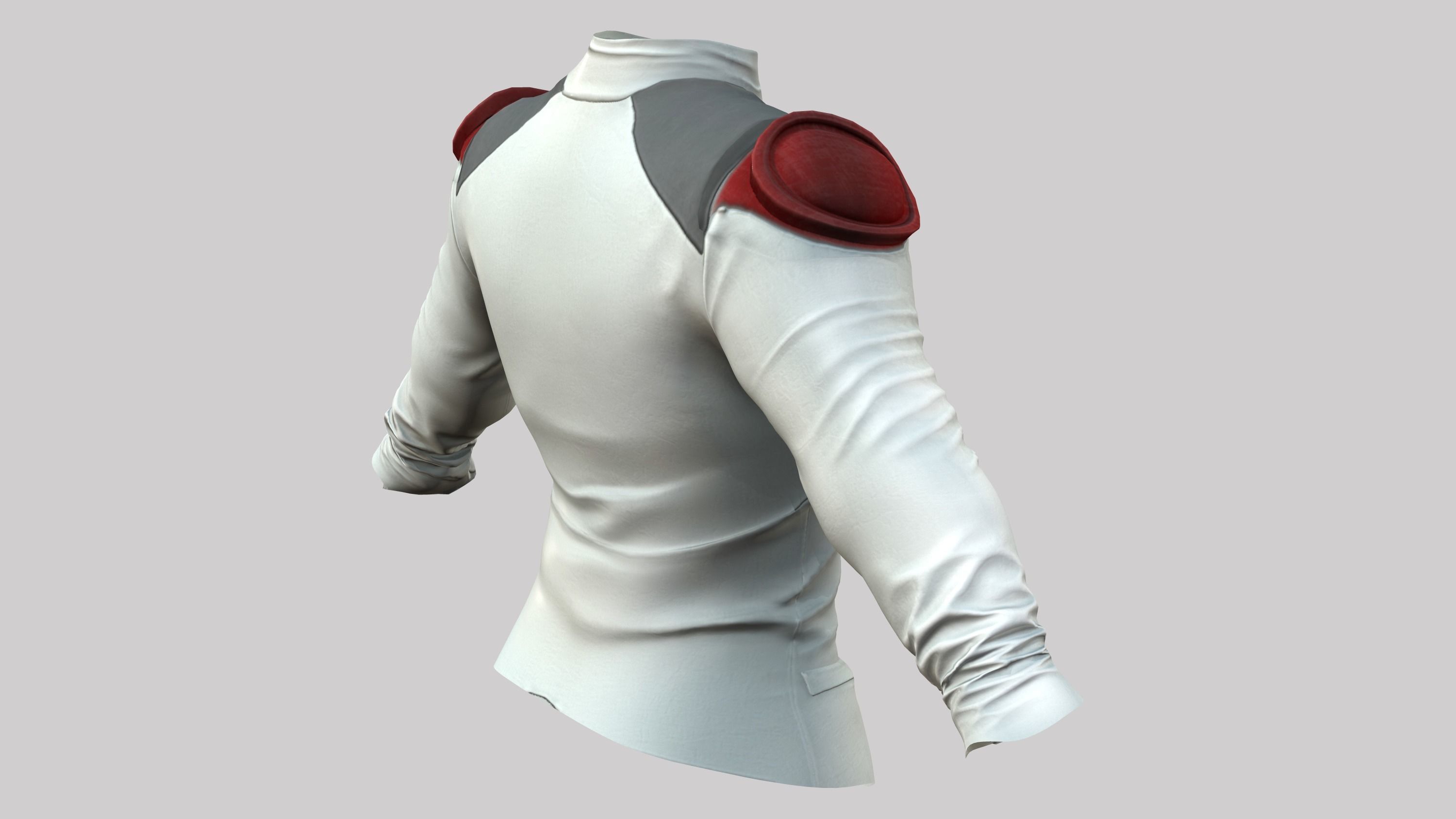 3D model Mens Space Agent Jacket VR / AR / low-poly | CGTrader
