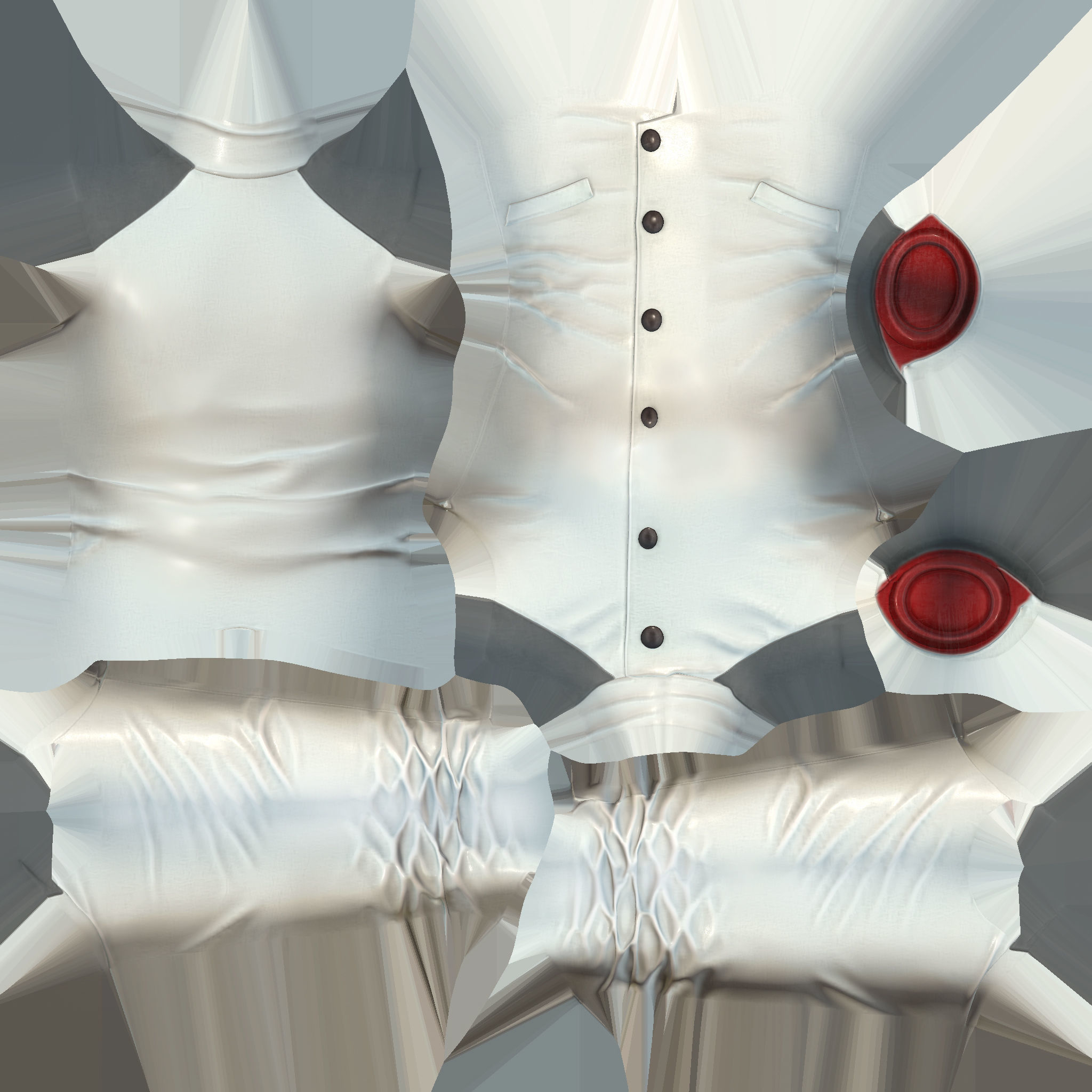 3D model Mens Space Agent Jacket VR / AR / low-poly | CGTrader