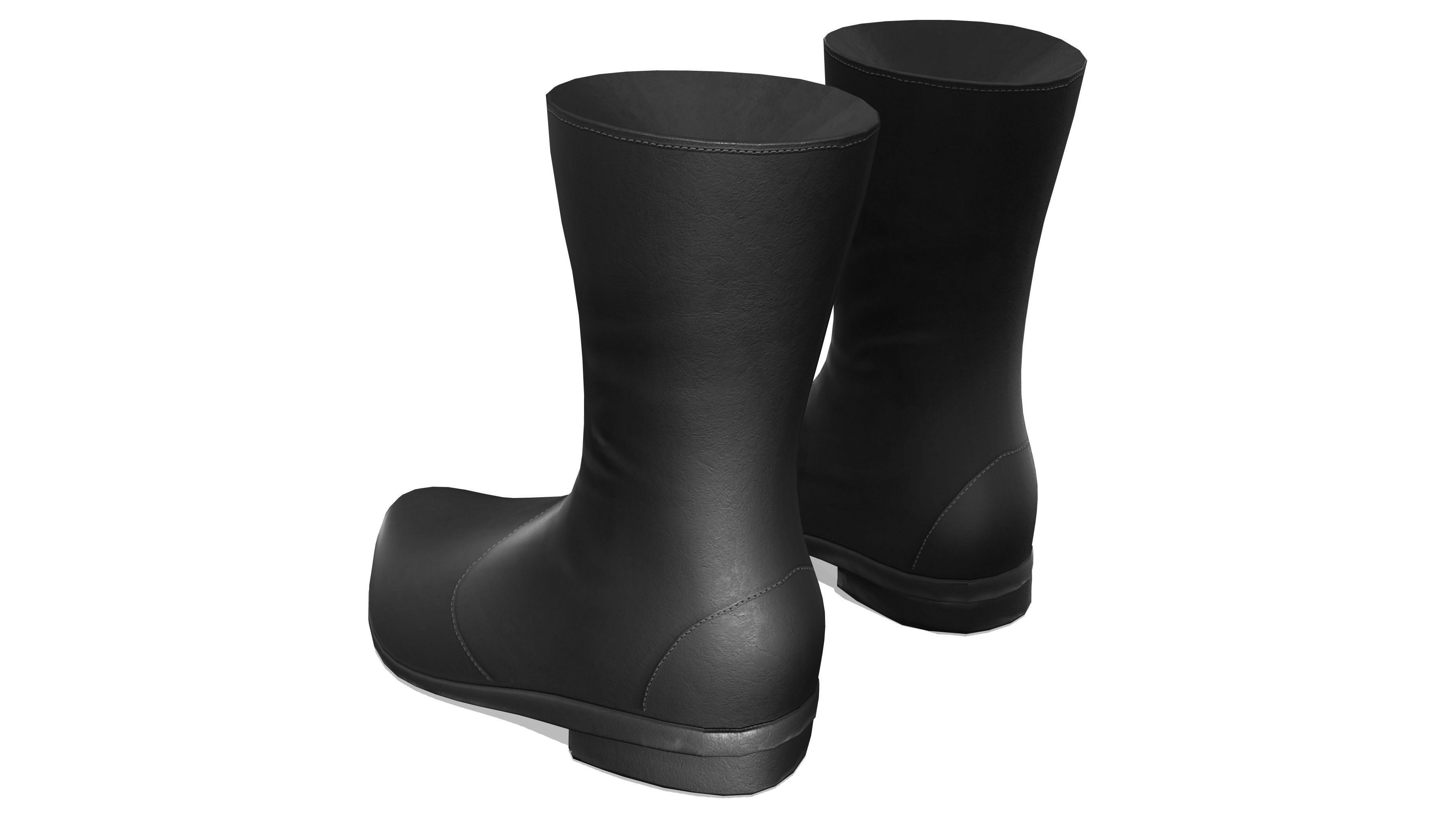 3D model Space Agent Boots VR / AR / low-poly | CGTrader