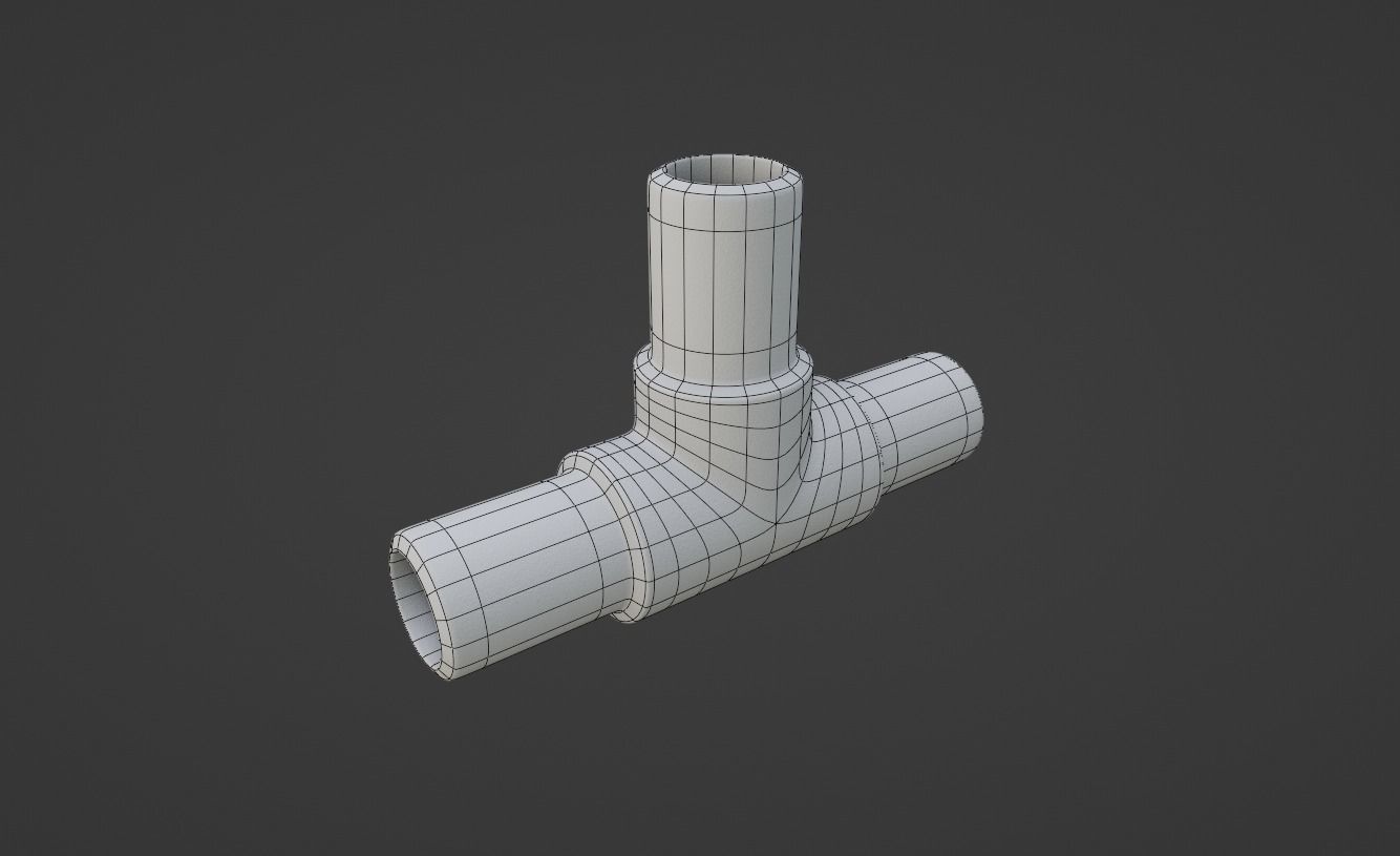 3D model Plastic Water Pipes kitbash VR / AR / low-poly | CGTrader