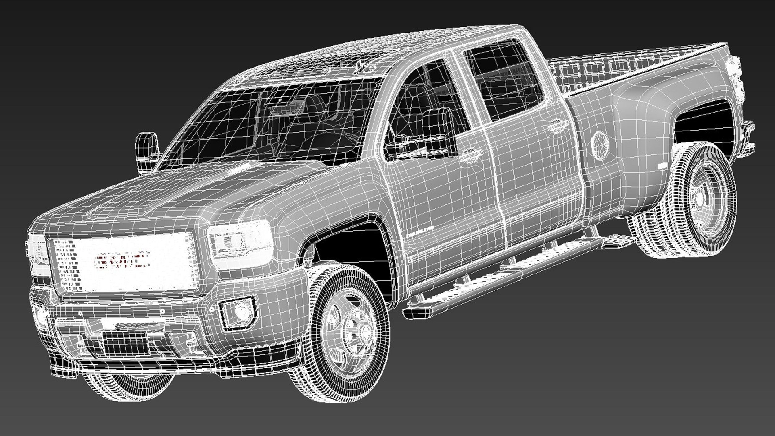 GMC Sierra HD CG 2015 3D model | CGTrader