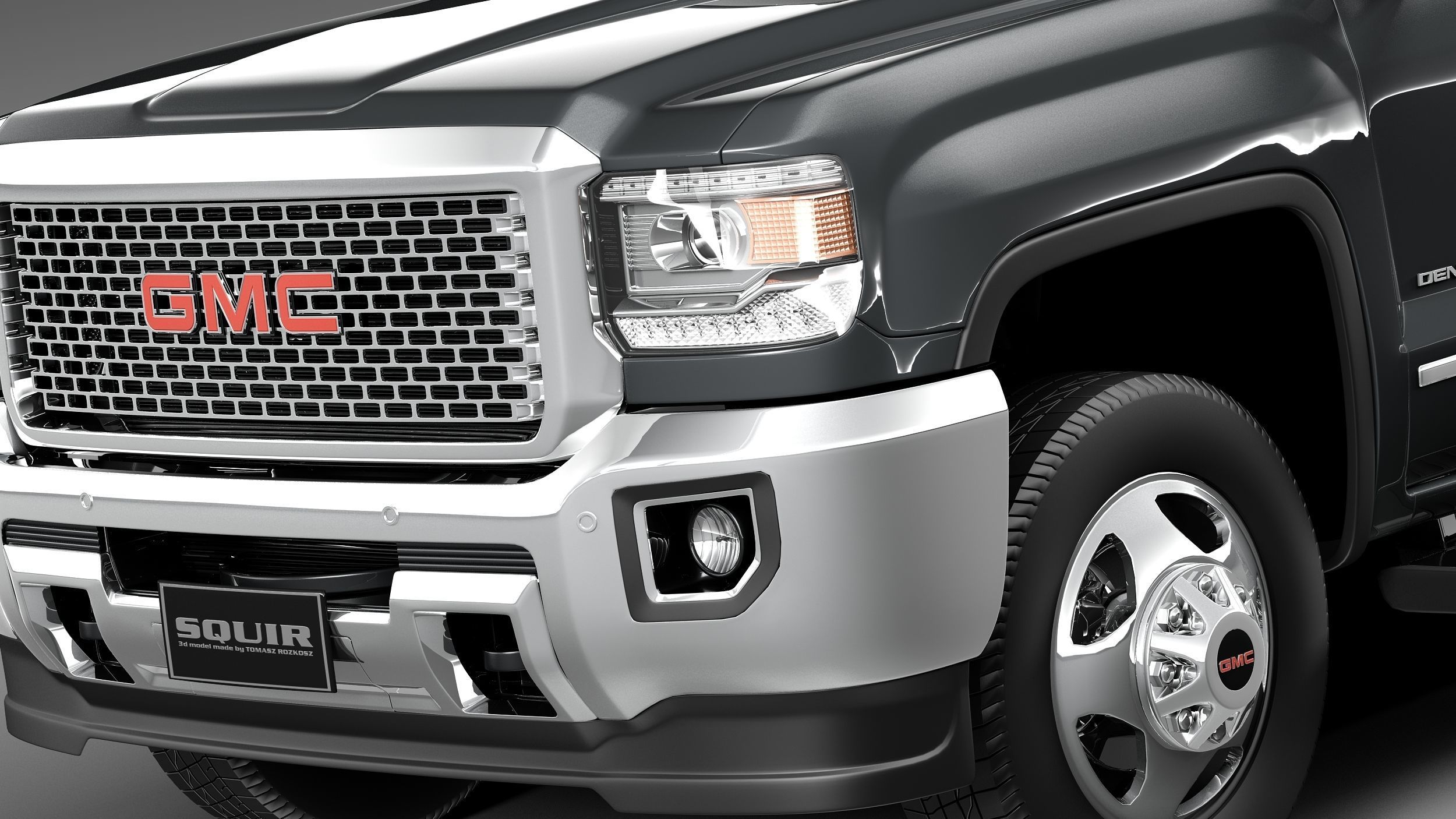 GMC Sierra HD CG 2015 3D model | CGTrader