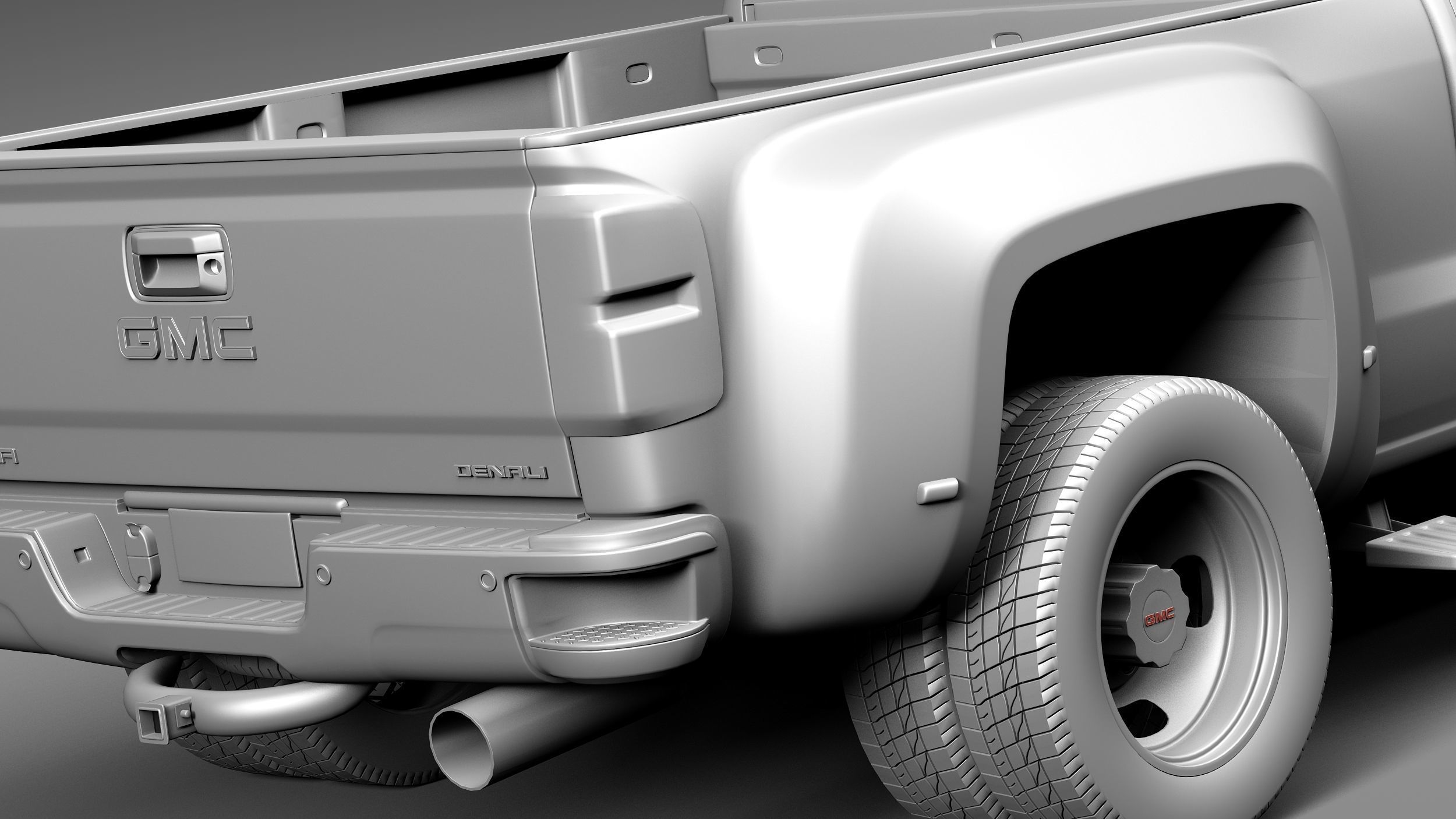 GMC Sierra HD CG 2015 3D model | CGTrader