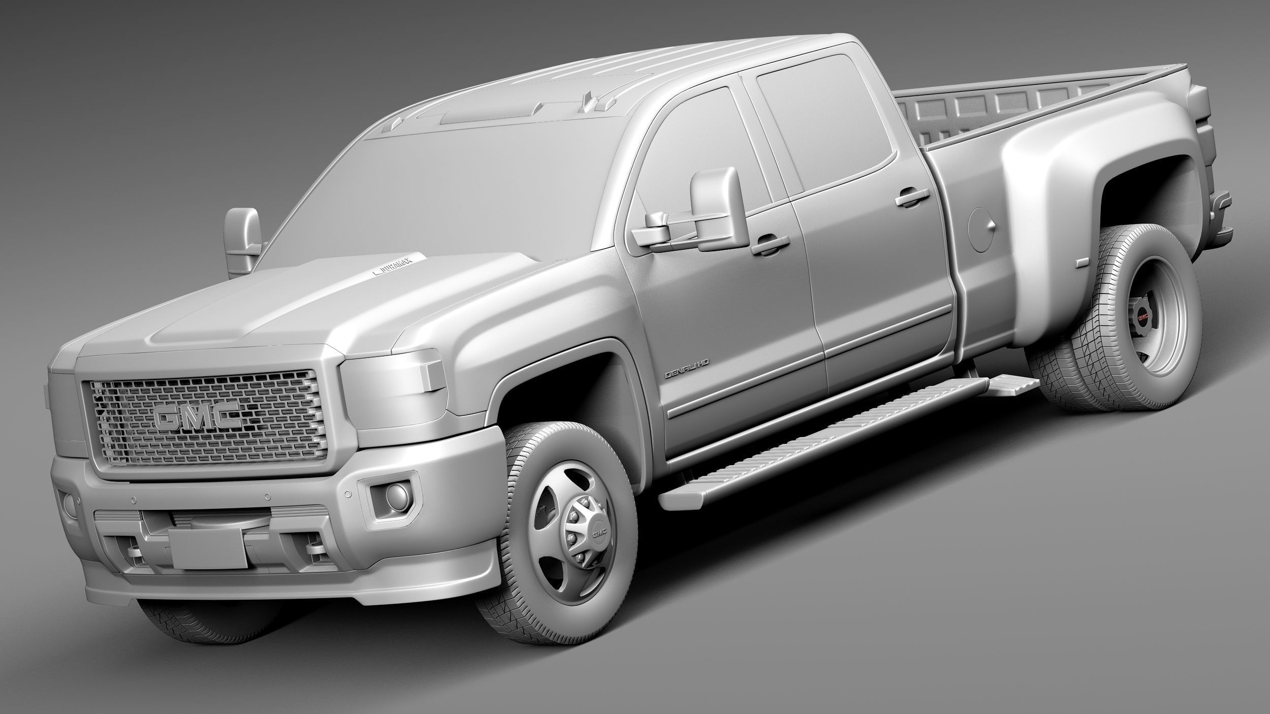 GMC Sierra HD CG 2015 3D model | CGTrader