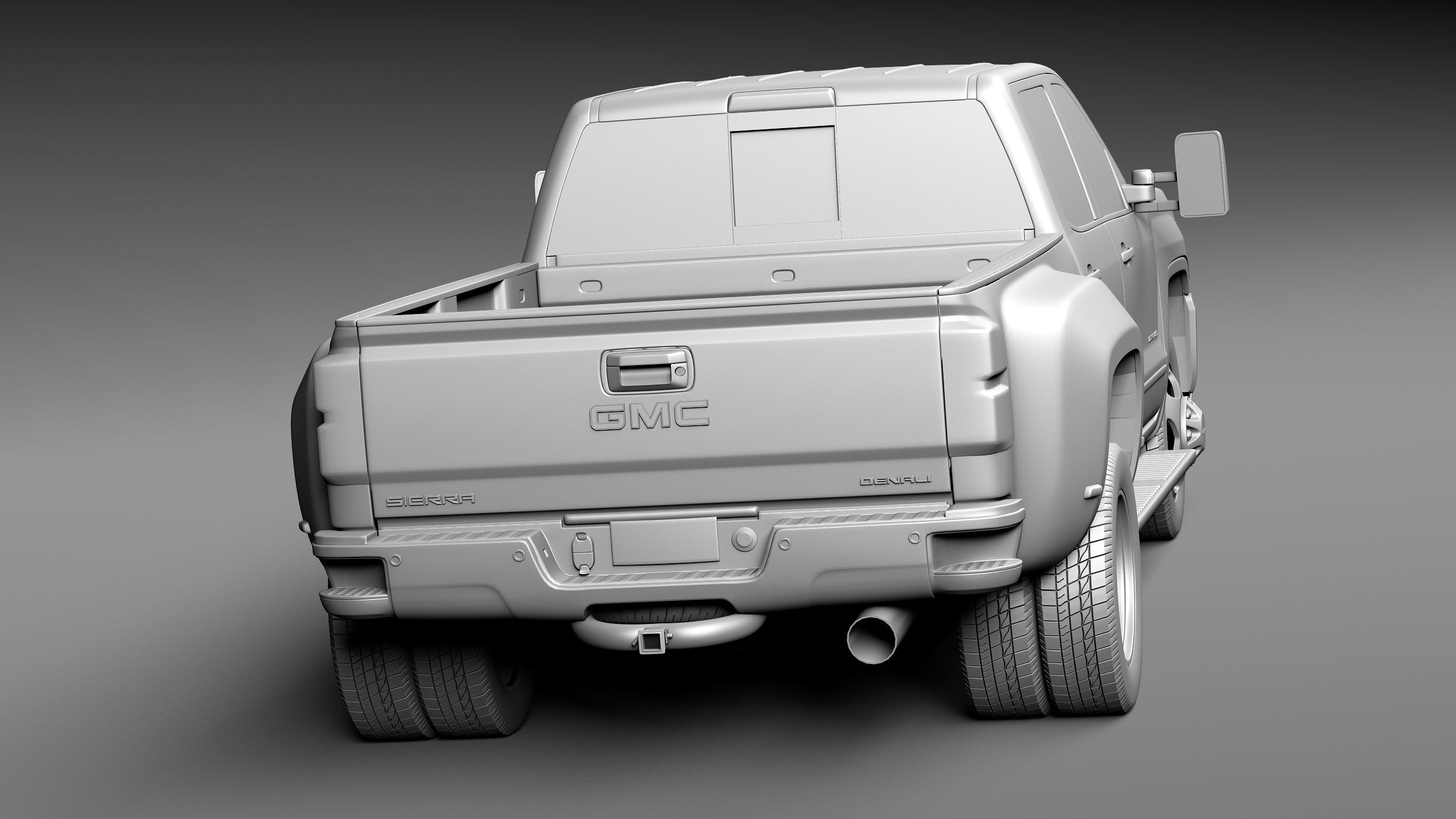 GMC Sierra HD CG 2015 3D model | CGTrader