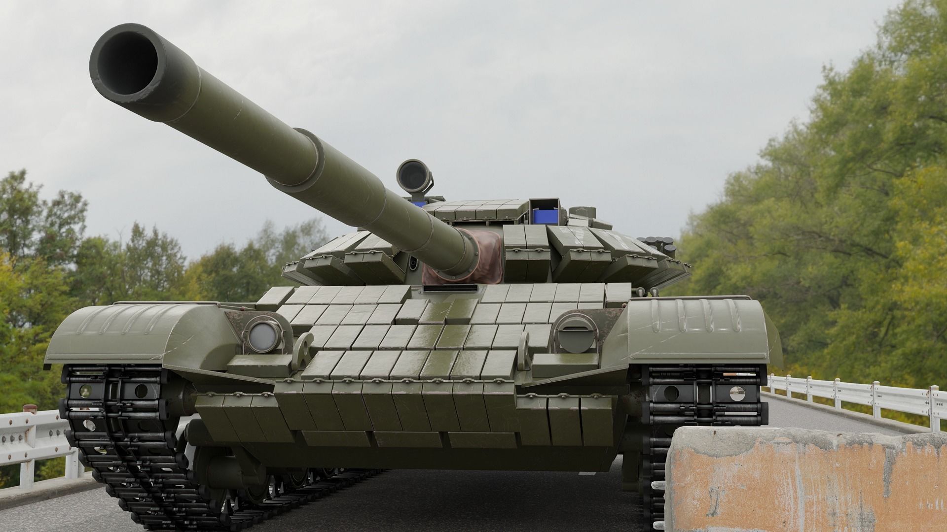 T-64 B 3D model | CGTrader