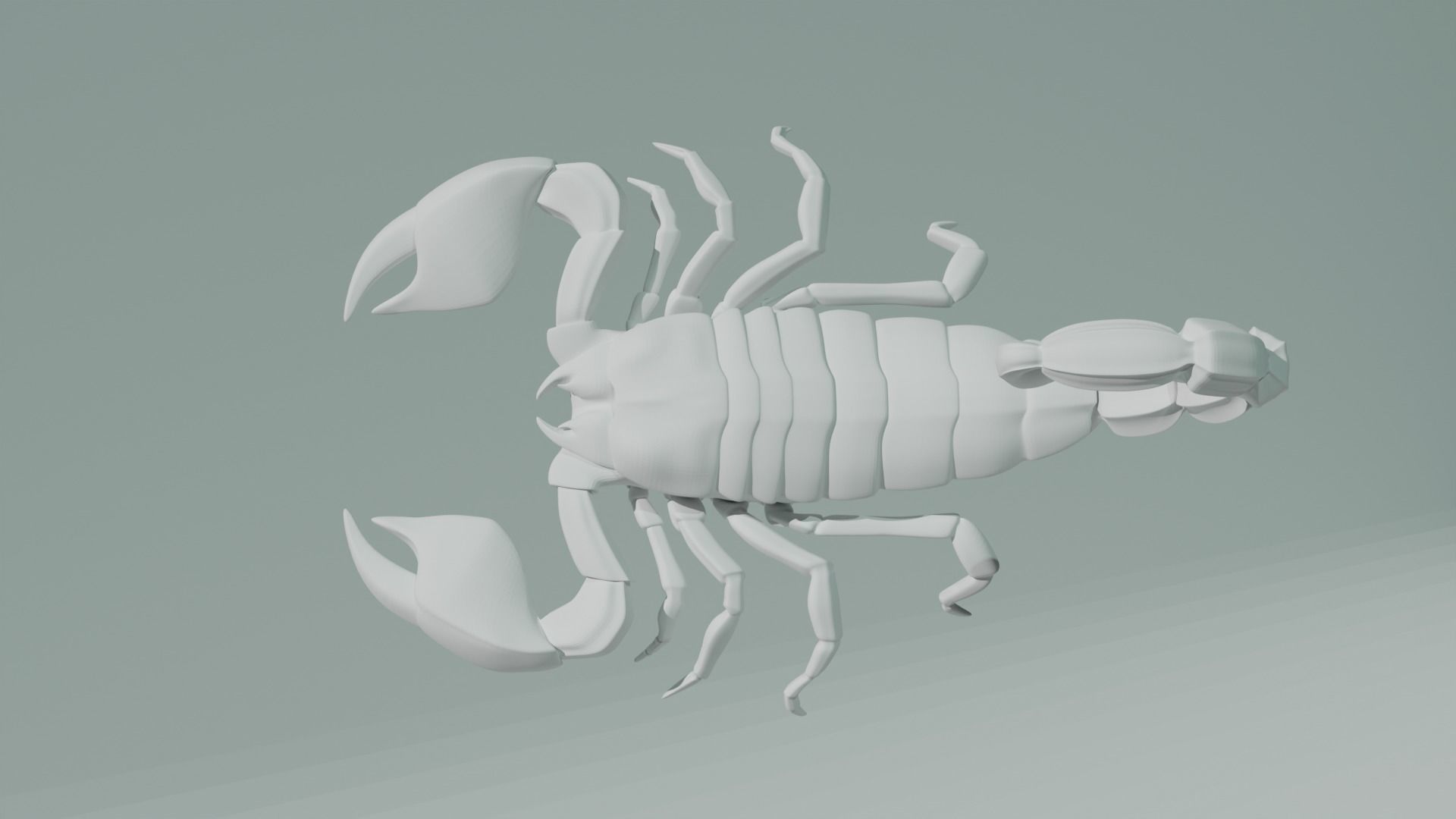 Scorpion 3D model 3D printable | CGTrader