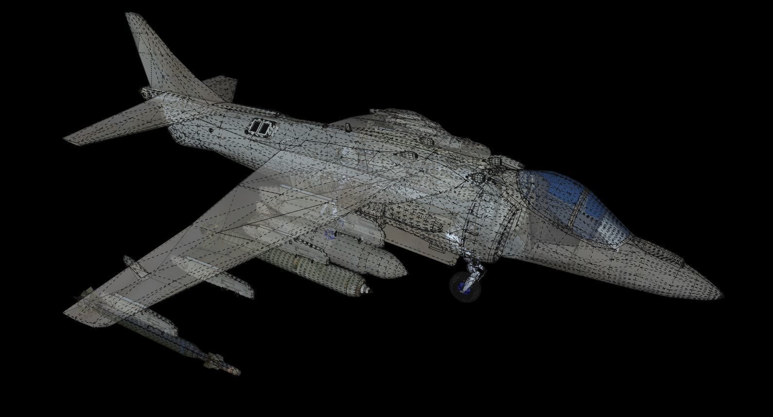 HARRIER 3D model | CGTrader