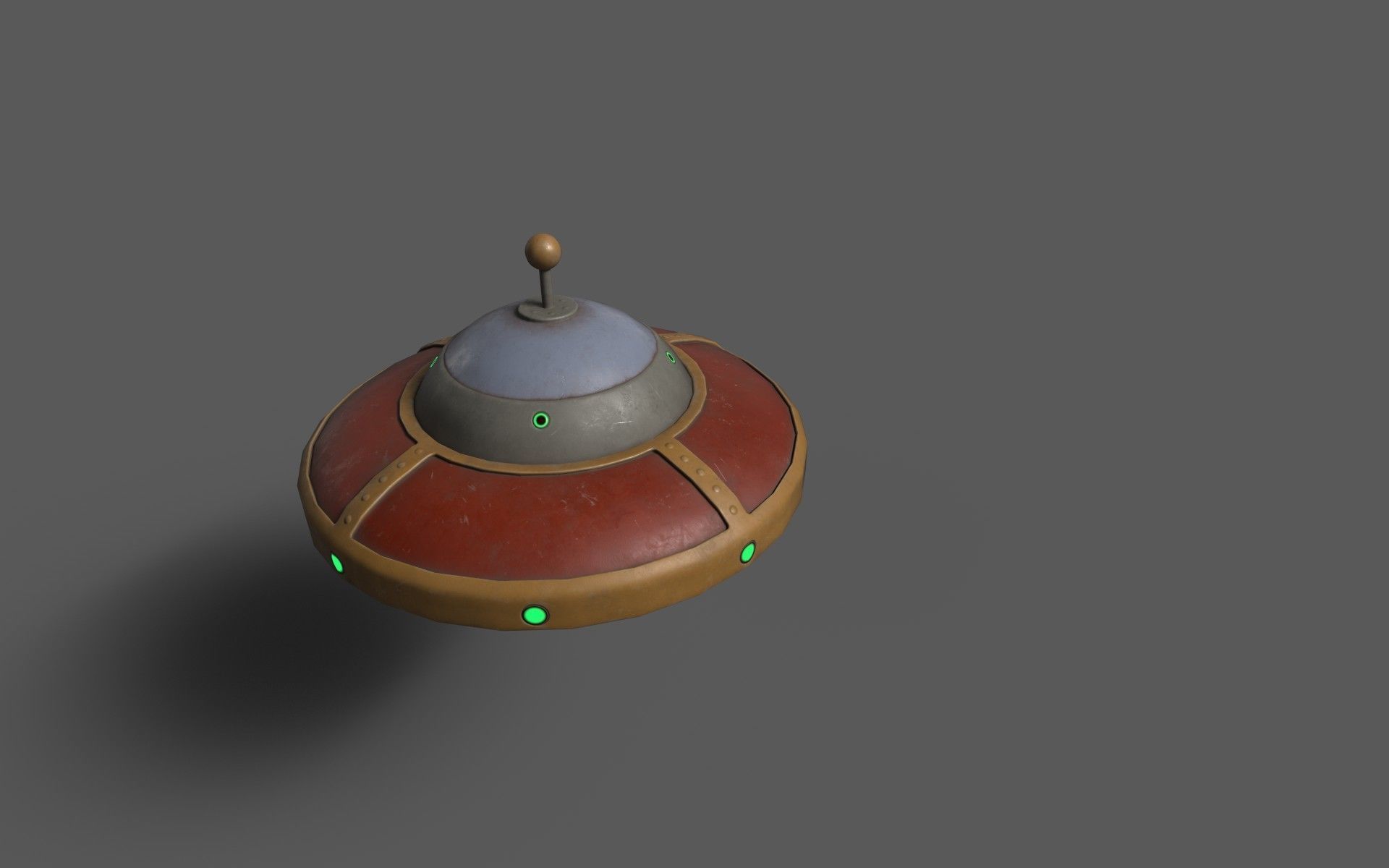3D model Ufos Ships VR / AR / low-poly | CGTrader