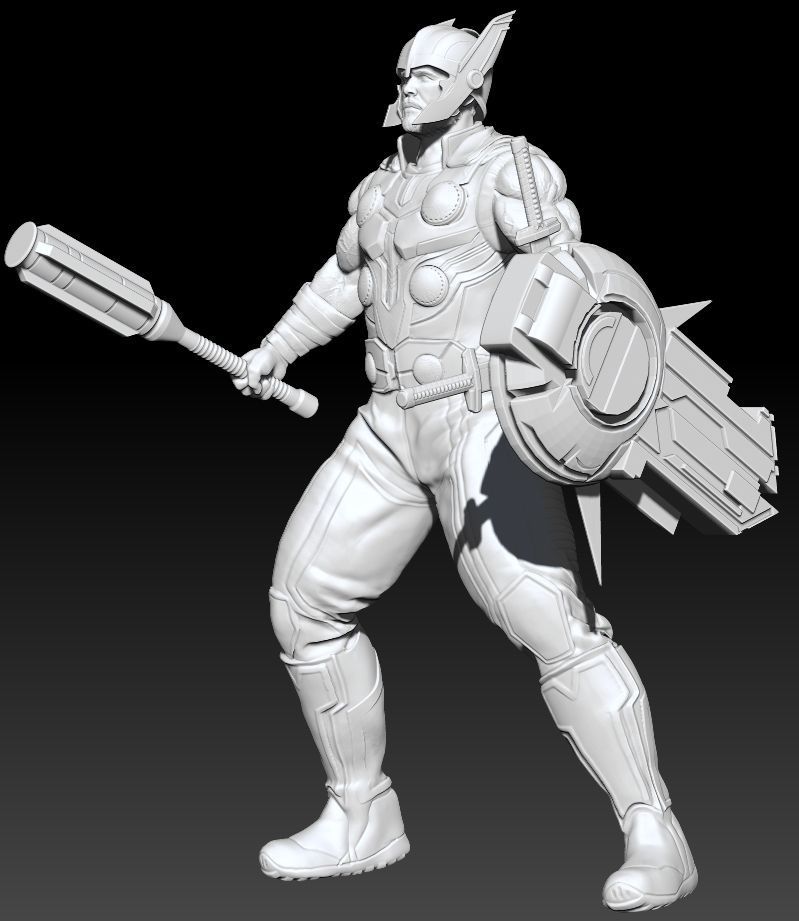 Thor Ragnarok free 3D model 3D printable | CGTrader
