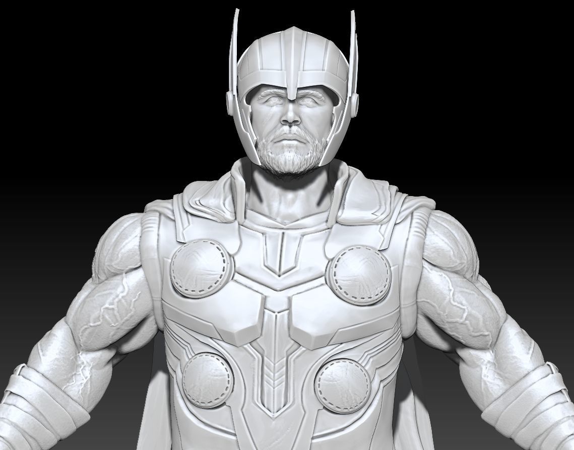 Thor Ragnarok free 3D model 3D printable | CGTrader
