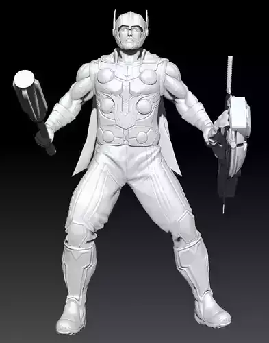 Thor Ragnarok free 3D model 3D printable | CGTrader