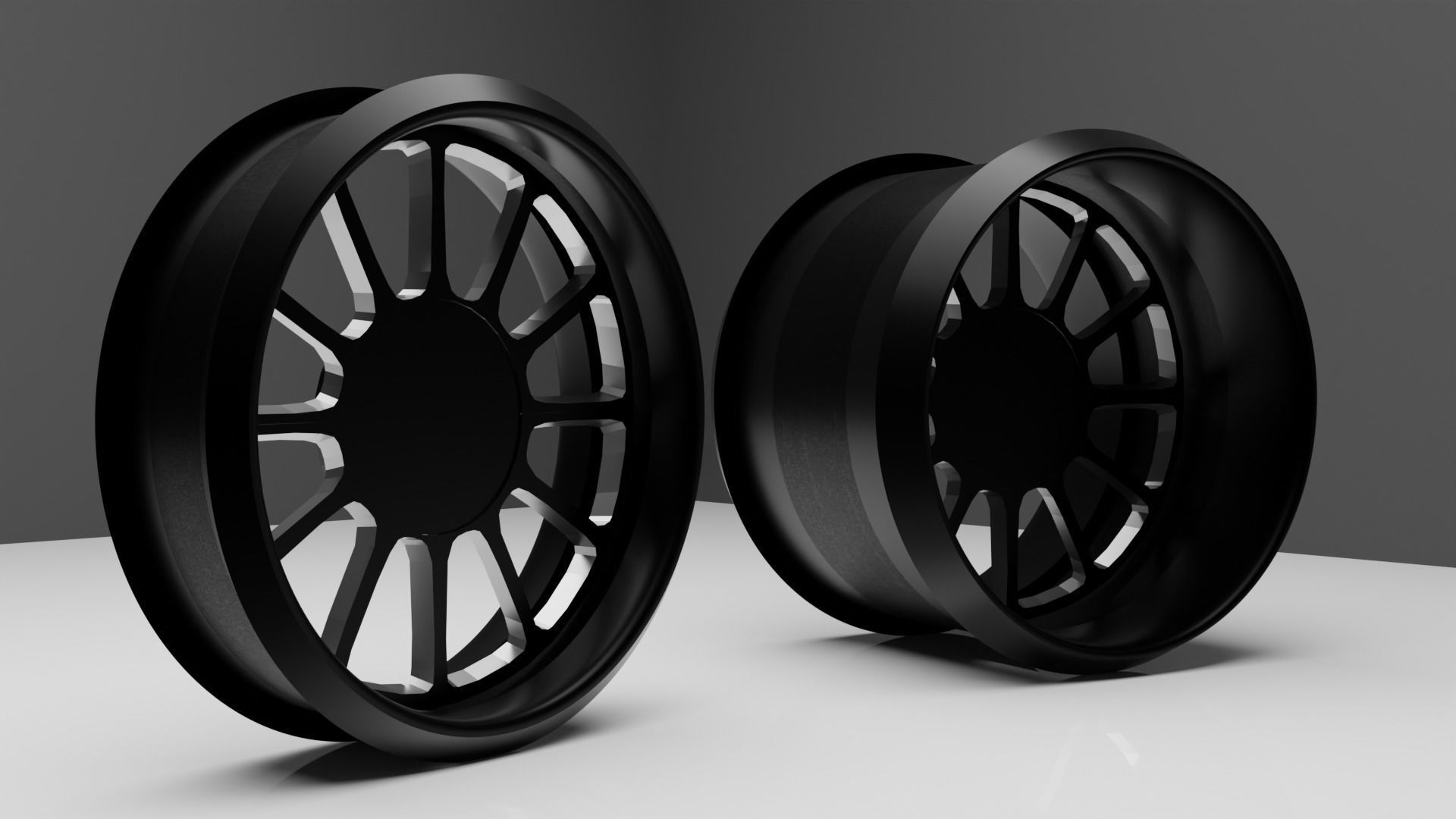 VMS Racing Wheels 3D model | CGTrader
